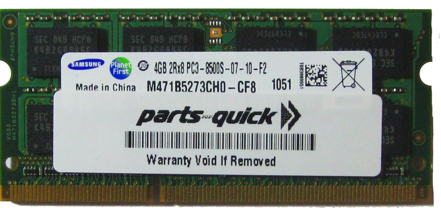 Parts-Quick 4GB Memory for Panasonic Toughbook C1 CF-31 CF-F9 CF-S9 ...