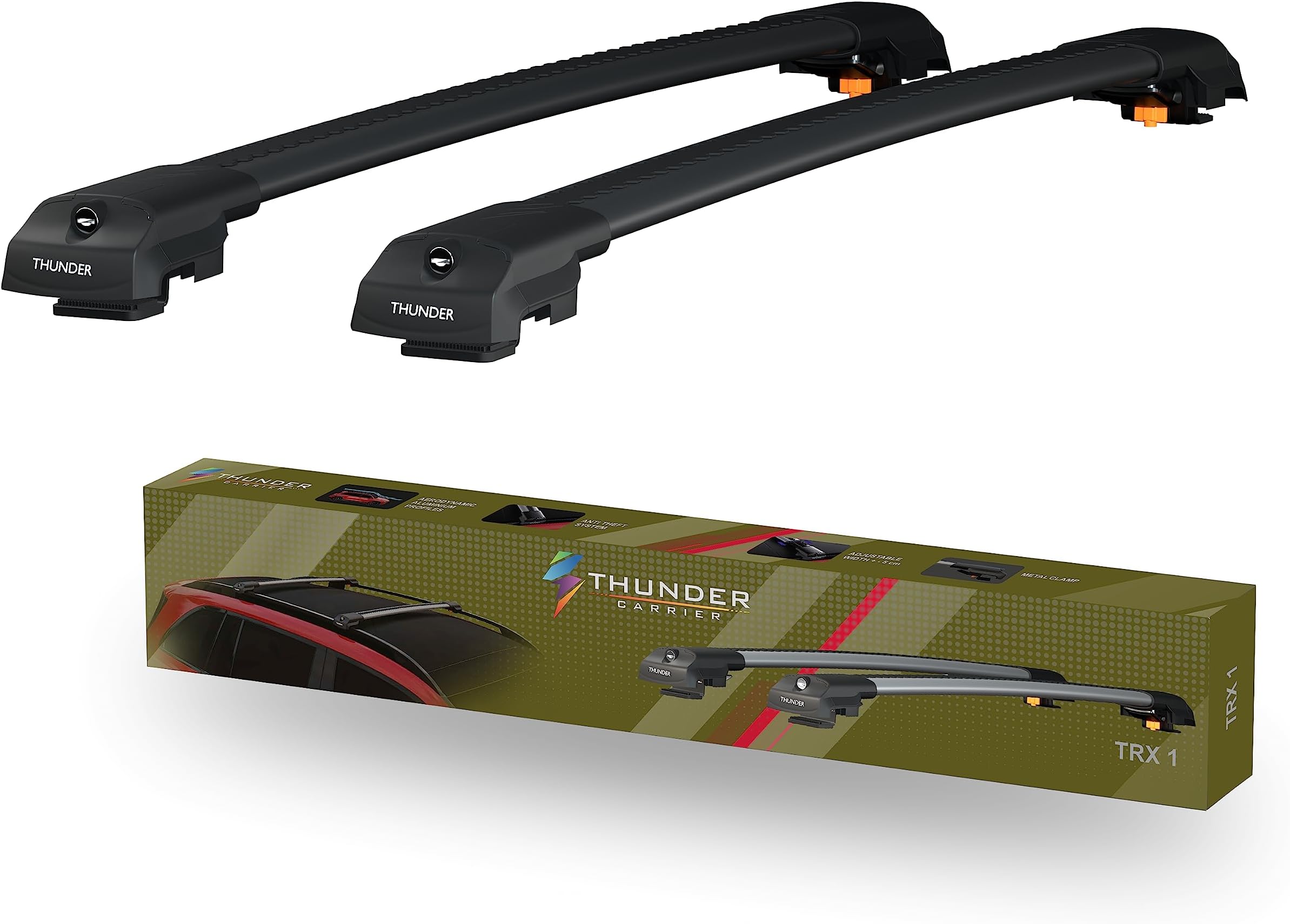 Thunder Carrier TRX1 Roof Rack For DACIA DUSTER (HM) SUV 2023 onwards ...