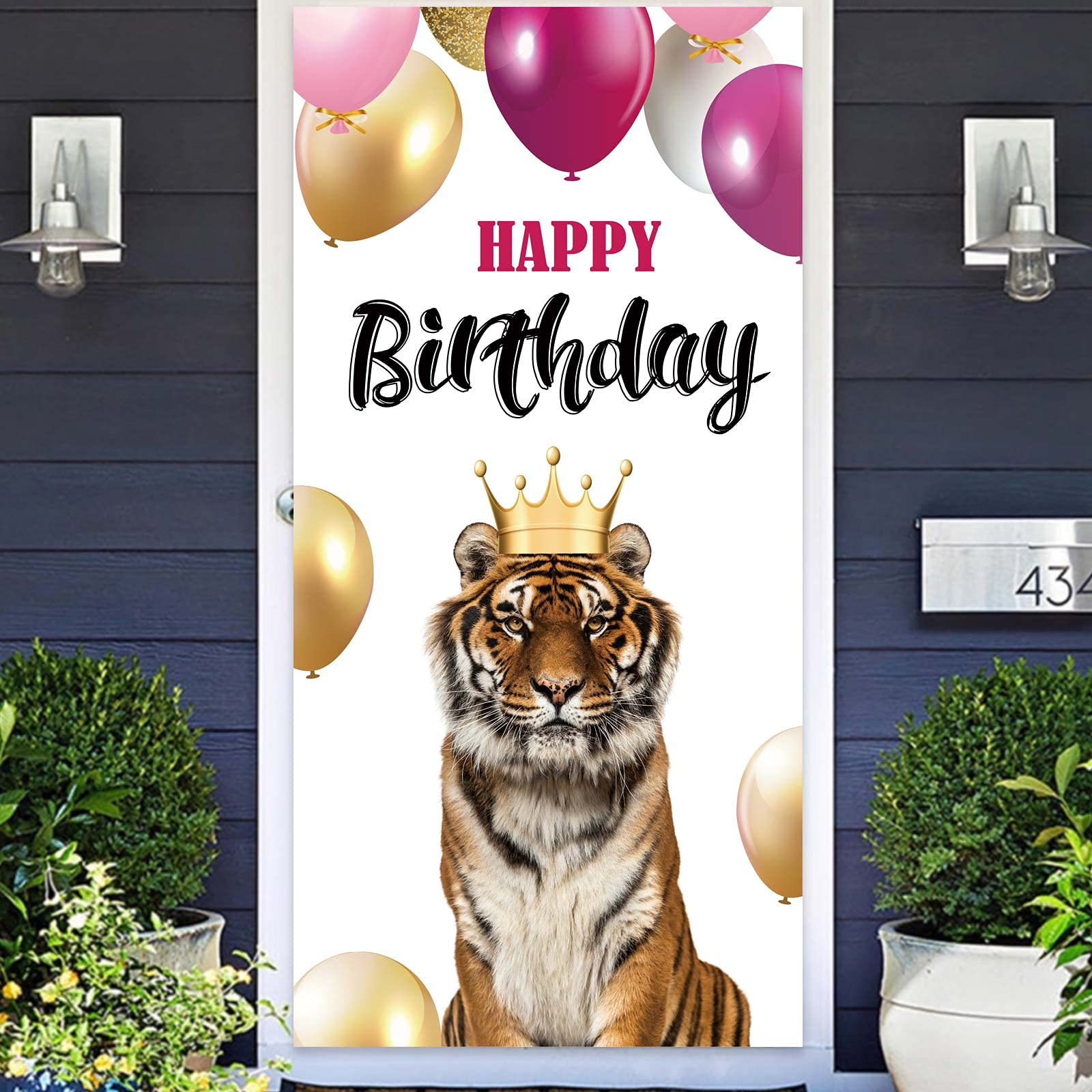 Buy Tiger King Banner Backdrop Background Photo Booth Props Realistic ...