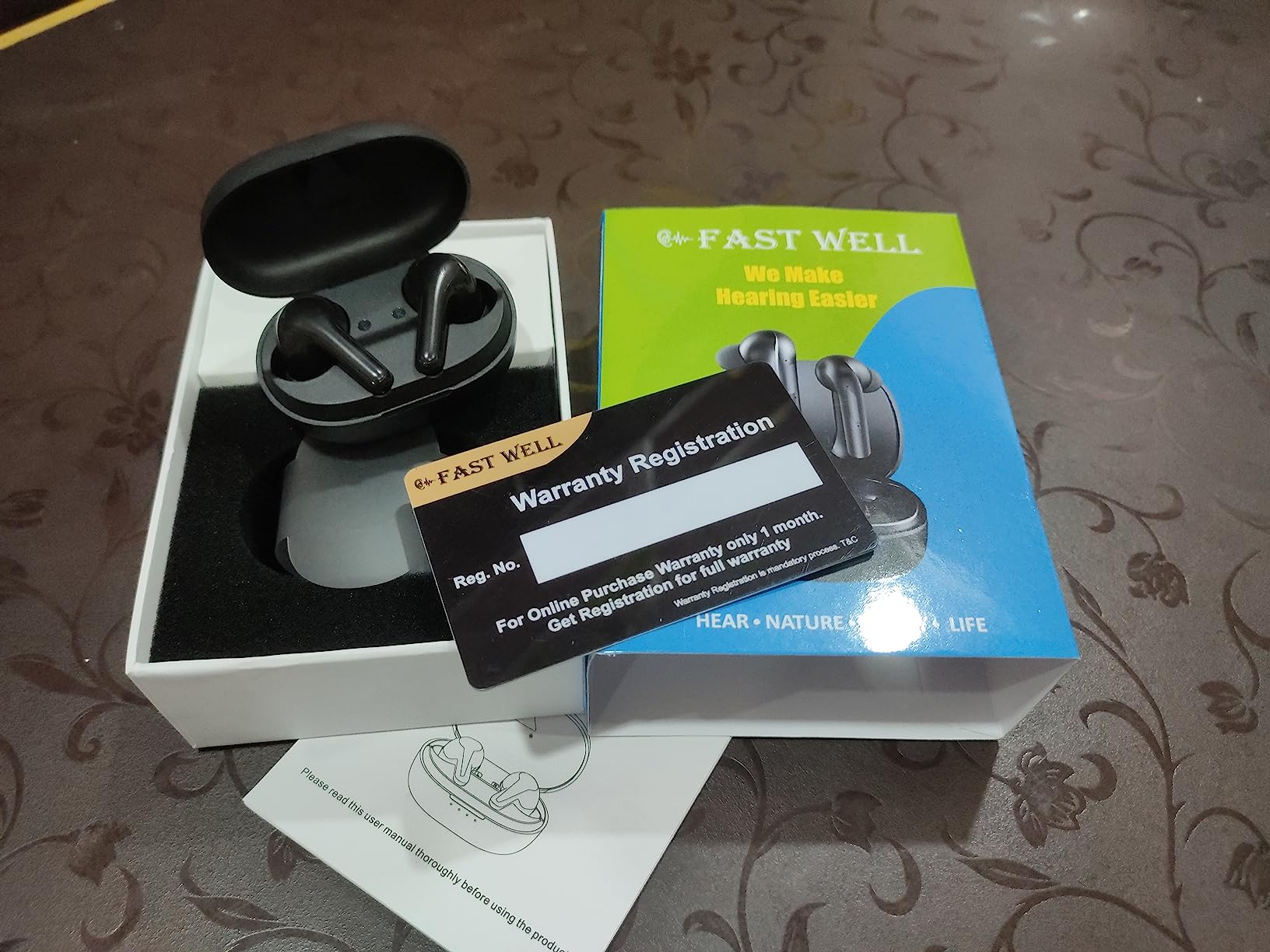 Fastwell Digital Rechargeable Bluetooth Hearing Aids, Wireless App ...