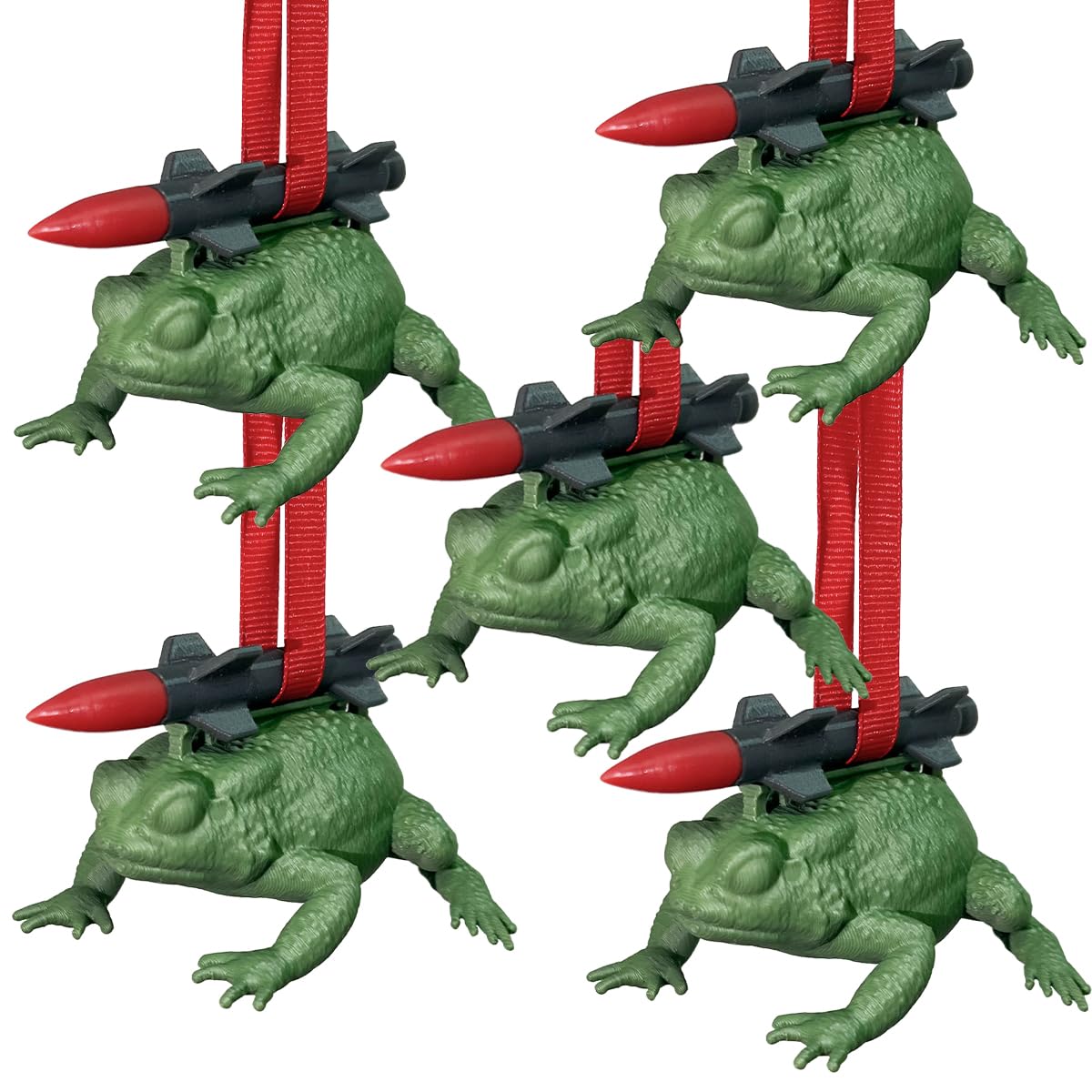 Amazon.com: Missile Toad, Funny Missile Toad Christmas Tree Ornament ...