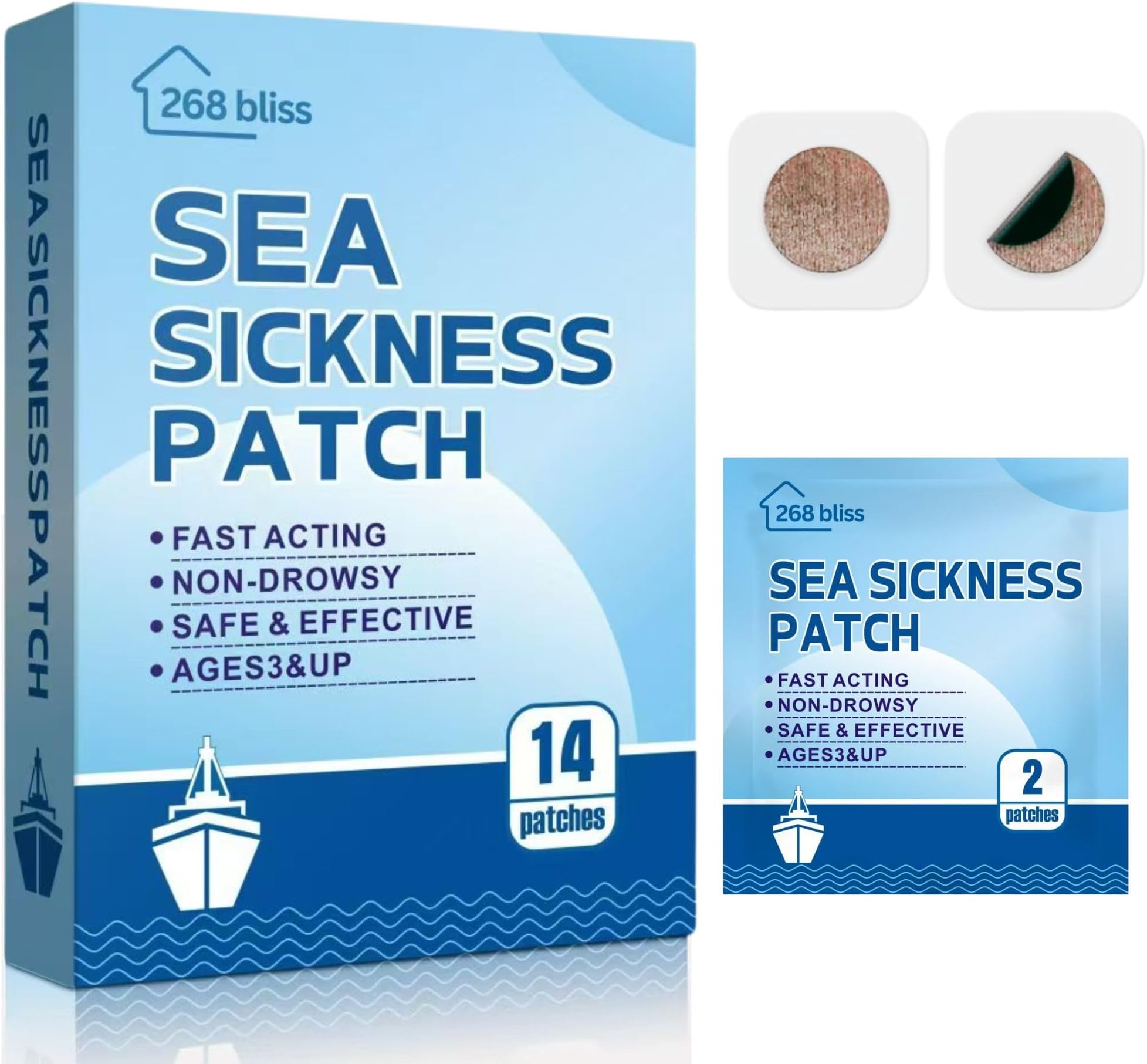 Amazon.com: Doctor.Roo Motion Sickness Patch (20 Count) - 72-Hour ...