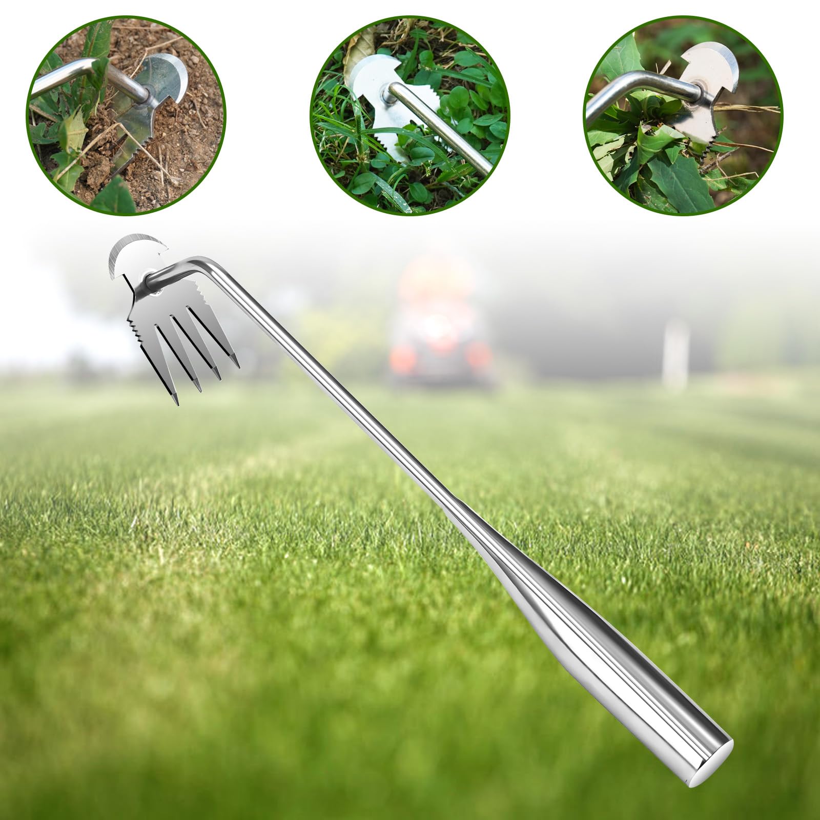 Snapklik.com : LANBOUY Weed Rake Puller Gardening Weed Garden Hand Weed ...
