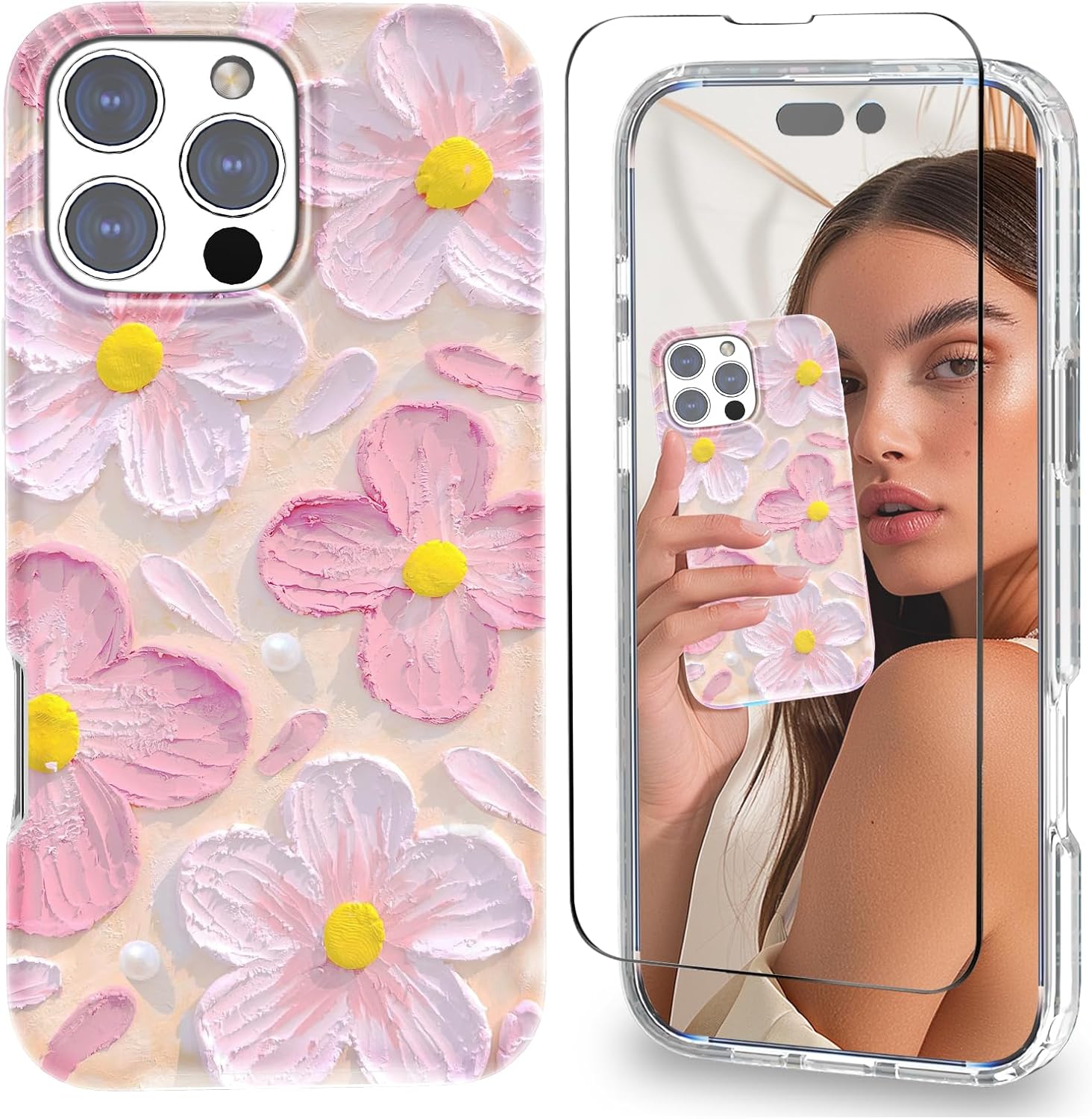 Amazon.com: Magnetic for iPhone 16 Pro Max Case Cute for Women Girls ...