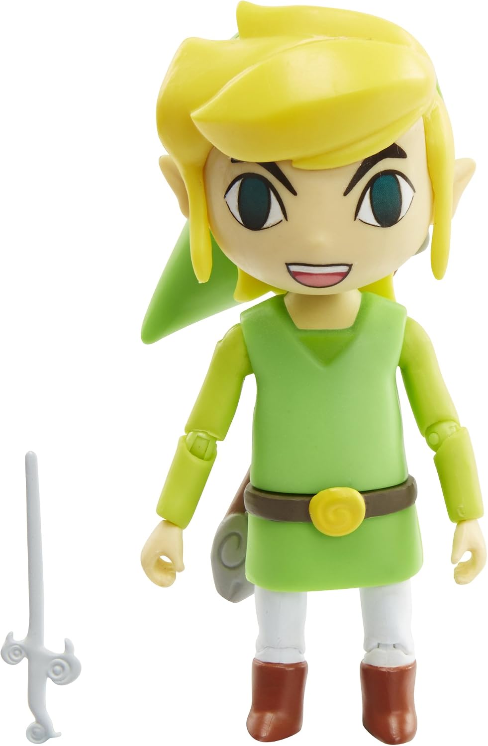 Amazon.com: World of Nintendo Link Wind Walker with Wand Action Figure ...