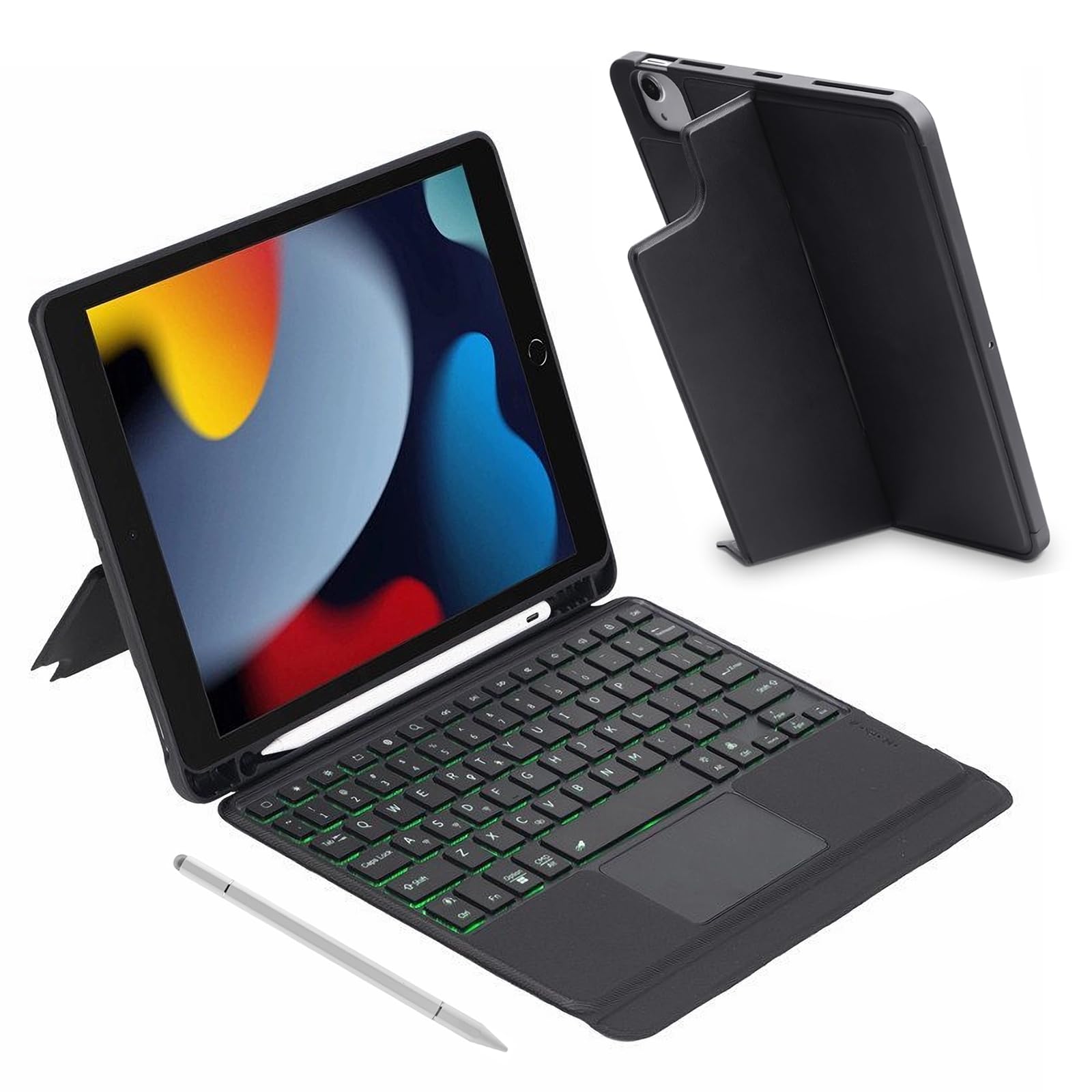 Ixtra Detachable Ipad Keyboard Case With Trackpad For Ipad 9th ...