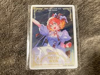 Amazon.co.jp: Walkure Last Mission Freya Clear Card Macross Digital ...