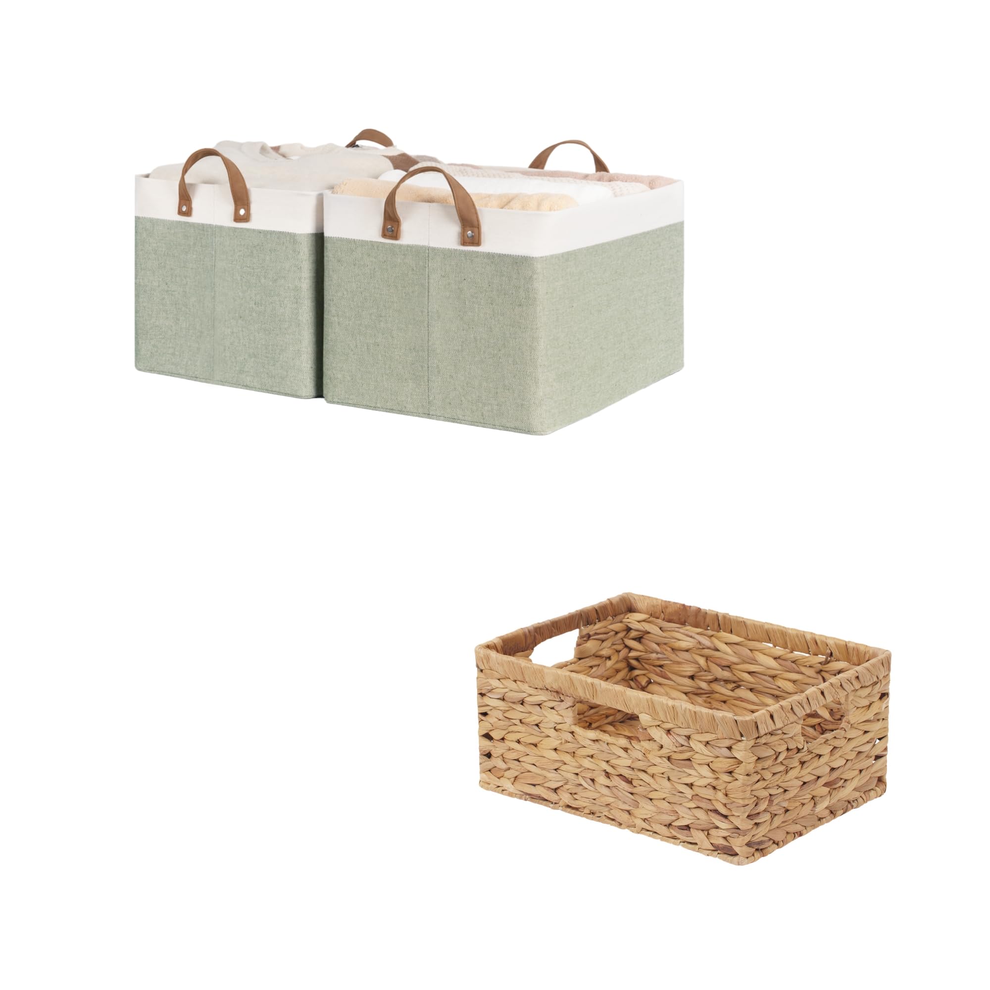 Amazon.com - StorageWorks Storage Bins, Extra Large Storage Baskets ...