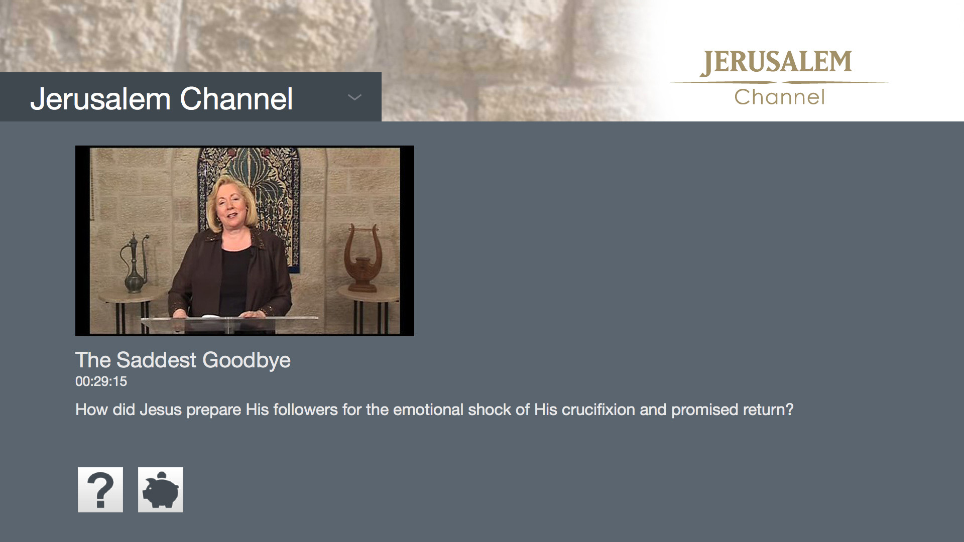 Jerusalem Channel - App on Amazon Appstore