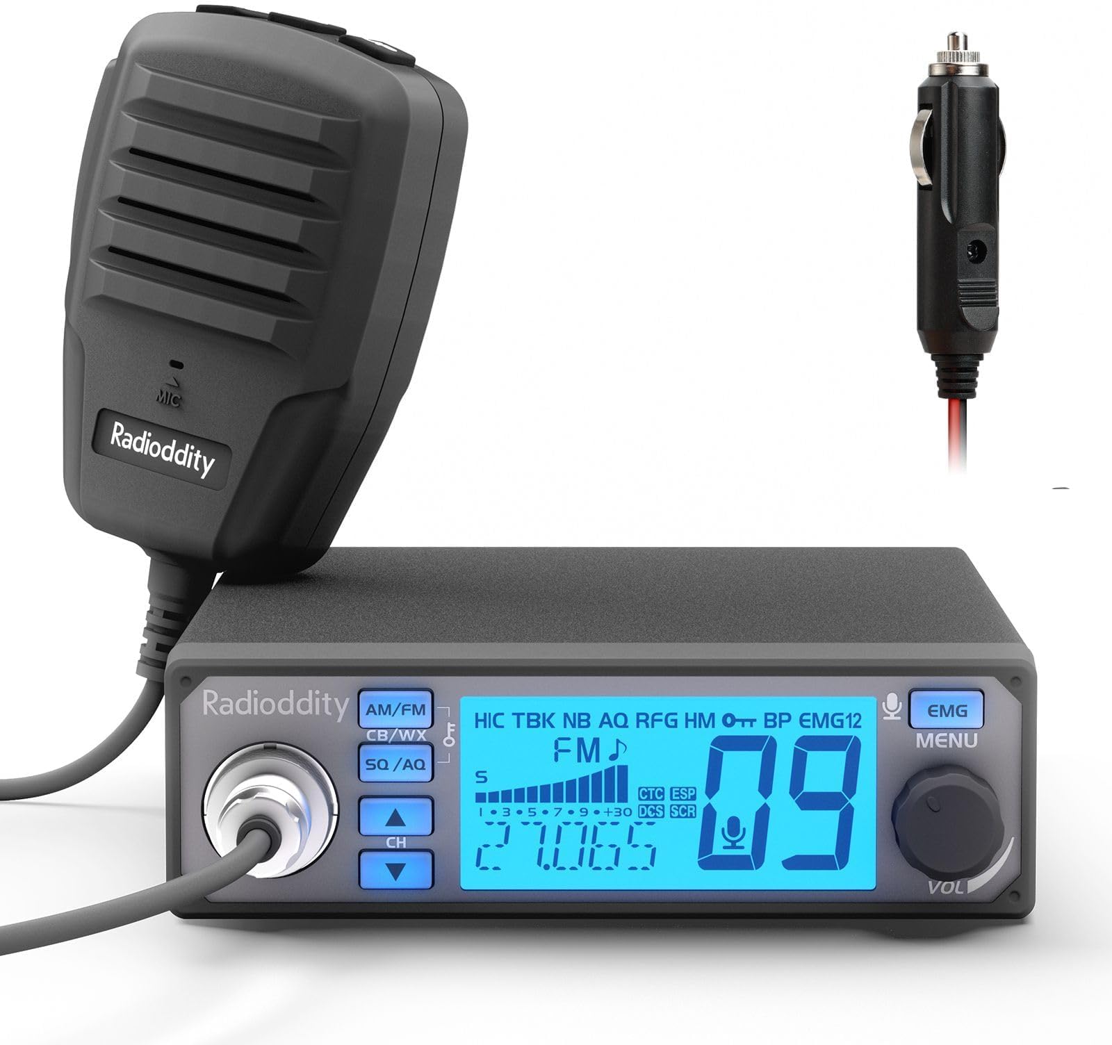 Amazon.com: President Electronics Johnson II USA AM Transceiver CB ...