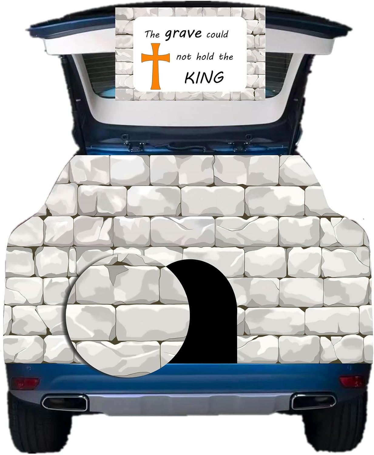 Amazon.com : EXCELLANYARD Easter Decorations Trunk or Treat Car ...