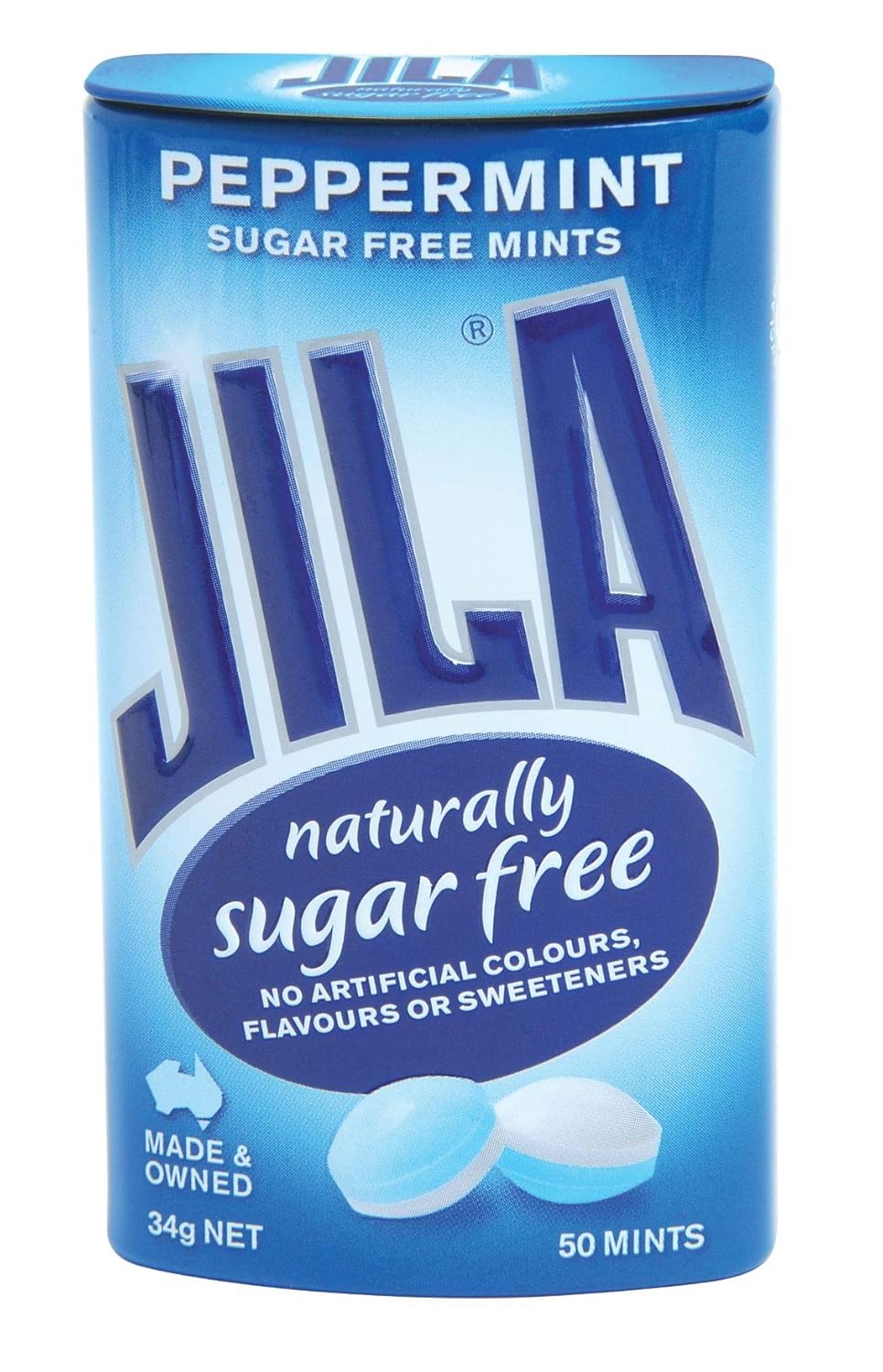 Jila Peppermint Mints Sugar Free, 34g : Amazon.in: Grocery & Gourmet Foods