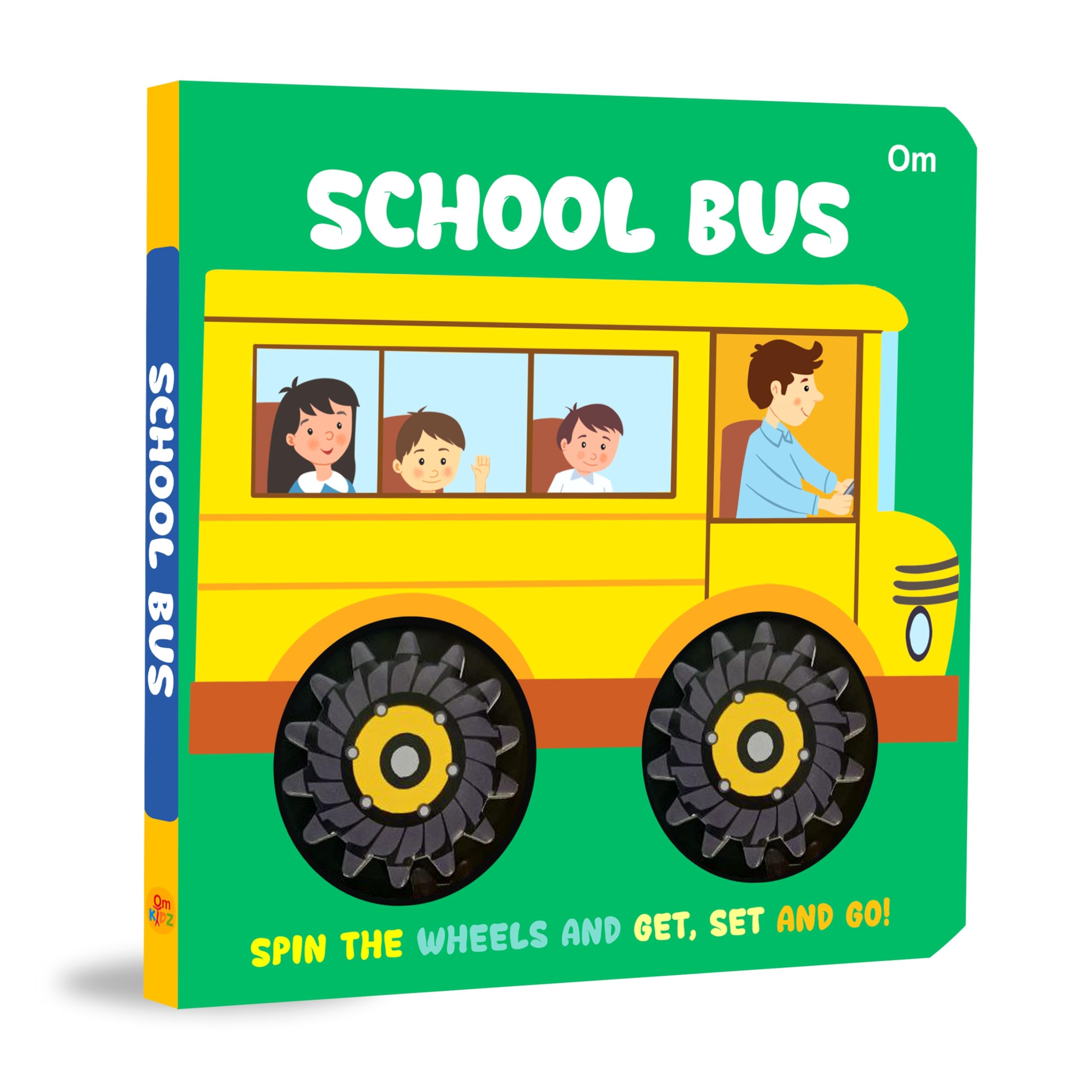 Buy Board Book: School Bus Wheel Book - Wheel books for kids - Board ...