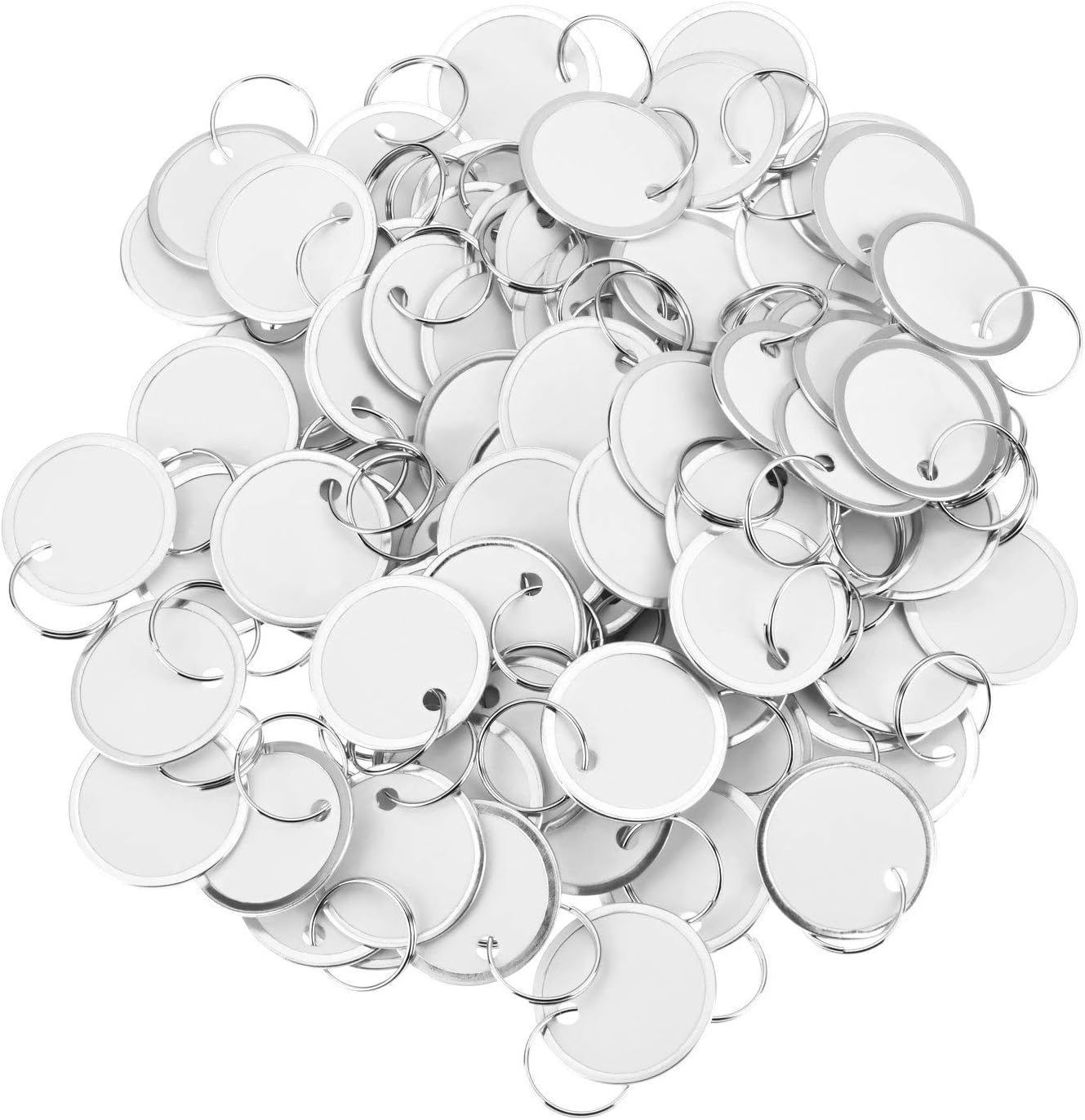 Master Lock 7116D Plastic Key Tags, 20 Per Bag , White - Amazon.com