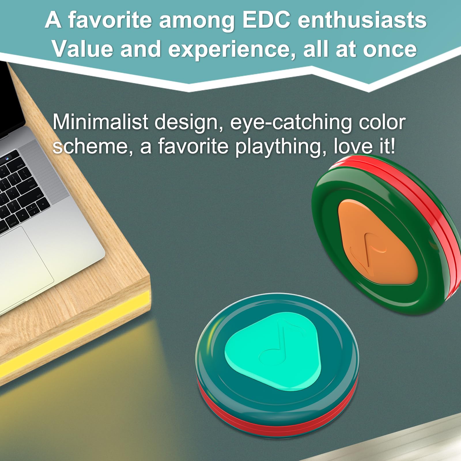 Snapklik.com : Fidget Slider Coin Toy Haptic Coin Blue Plastic Fidget ...