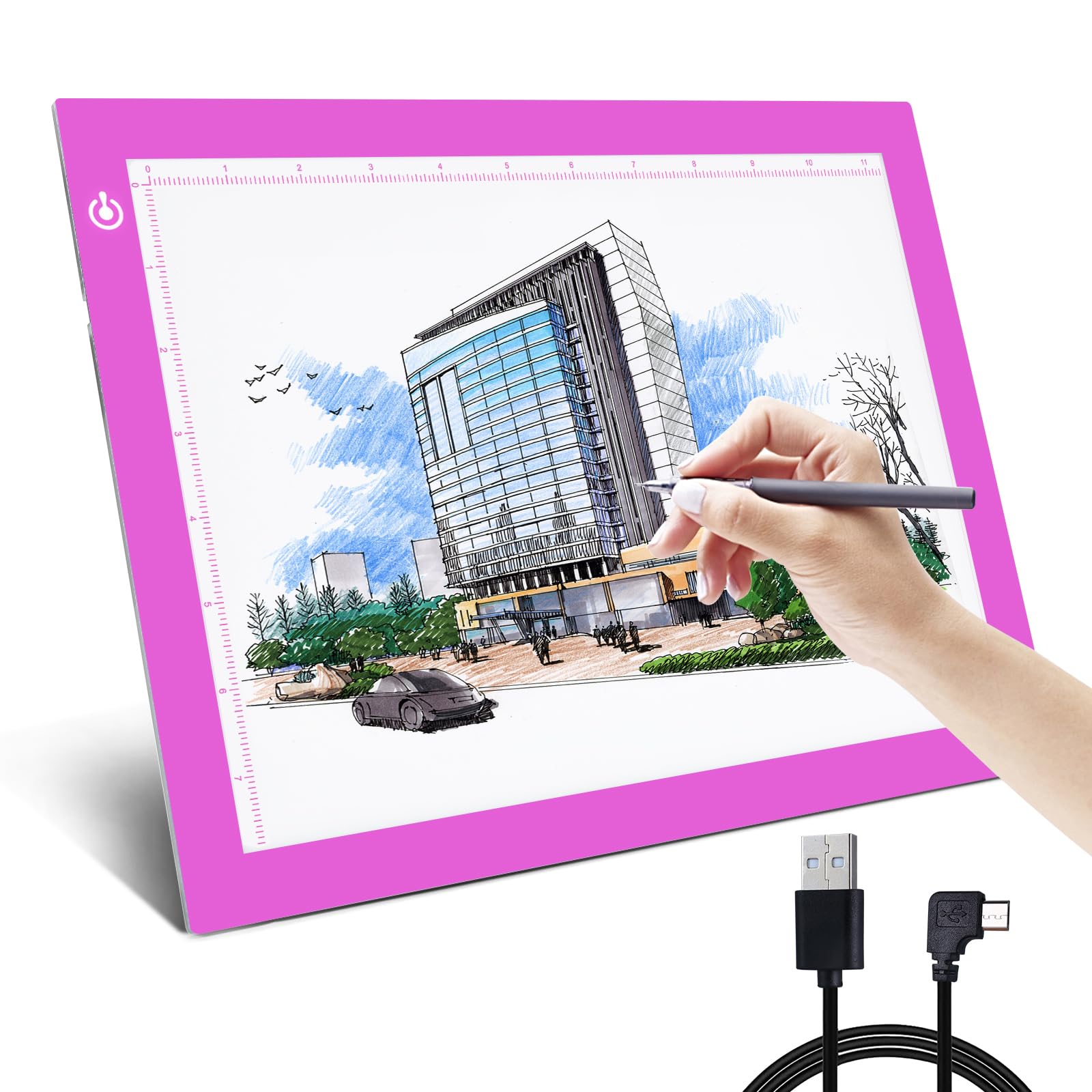 Snapklik.com : Light Pad Drawing A4 Tracing Light Table LED Copy Board ...