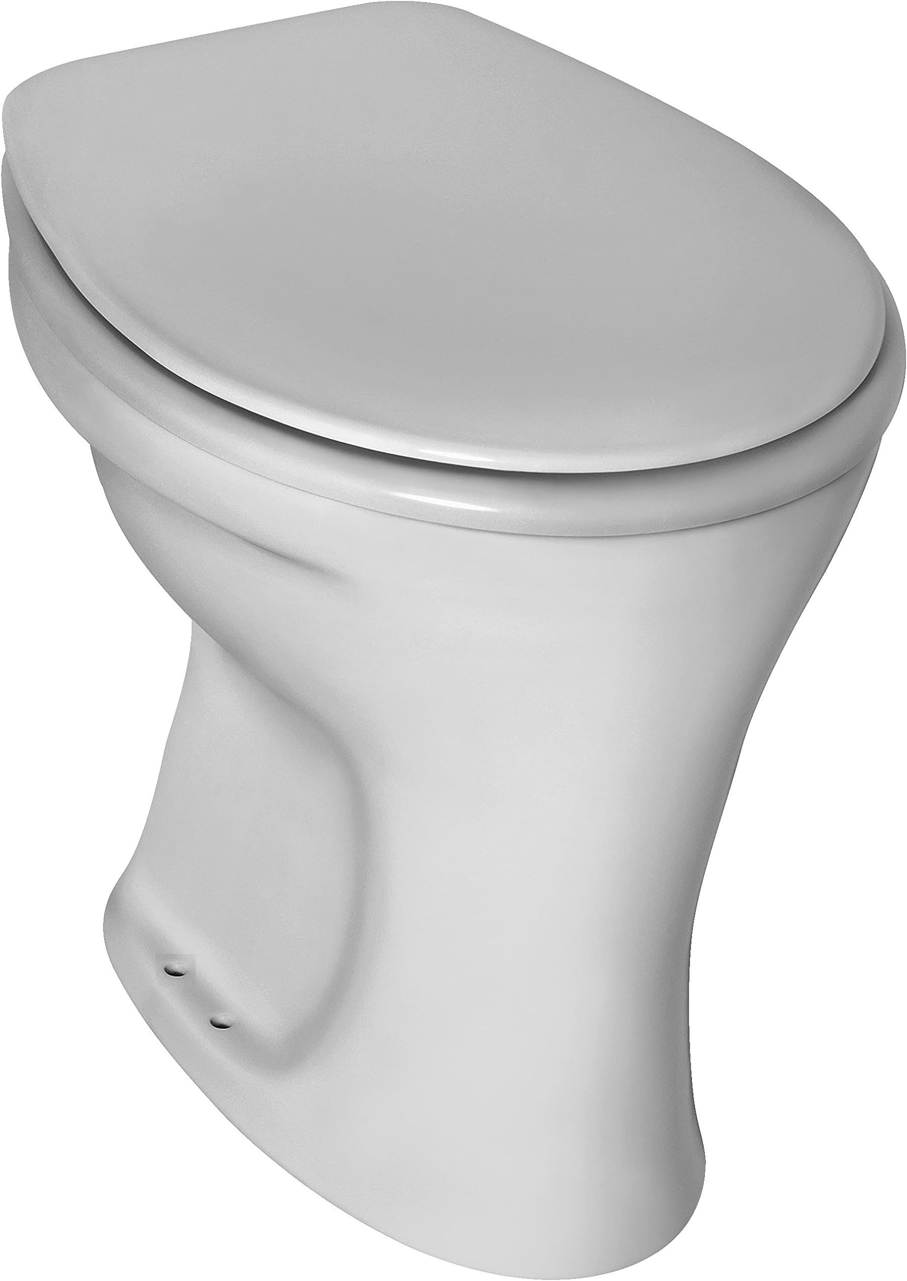 Ideal Standard Eurovit Stand-Flachspül-WC, Abgang innen senkrecht, weiß ...