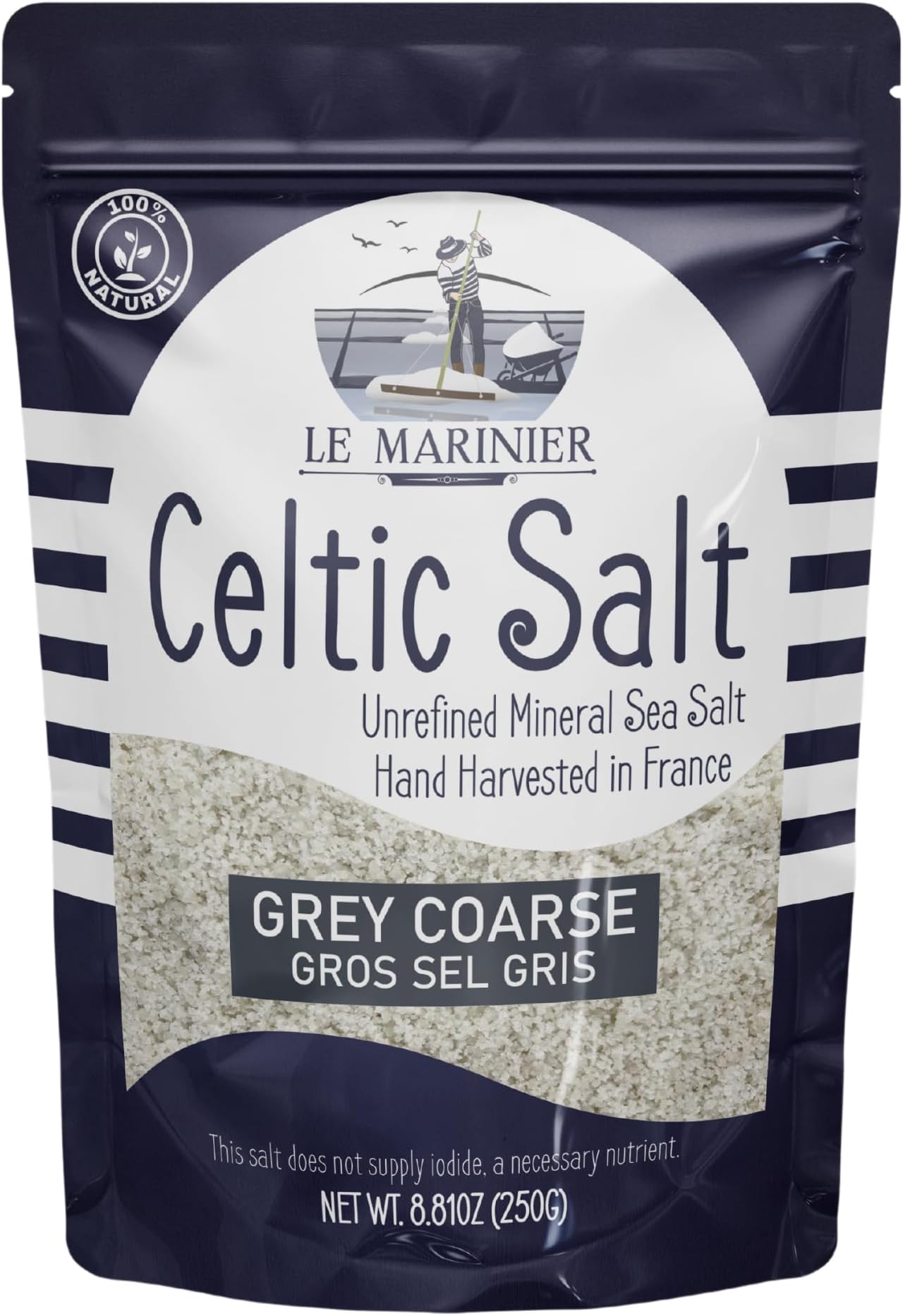 Amazon.com : La Baleine Grey Sea Salt, 8.8 Oz : Grocery & Gourmet Food