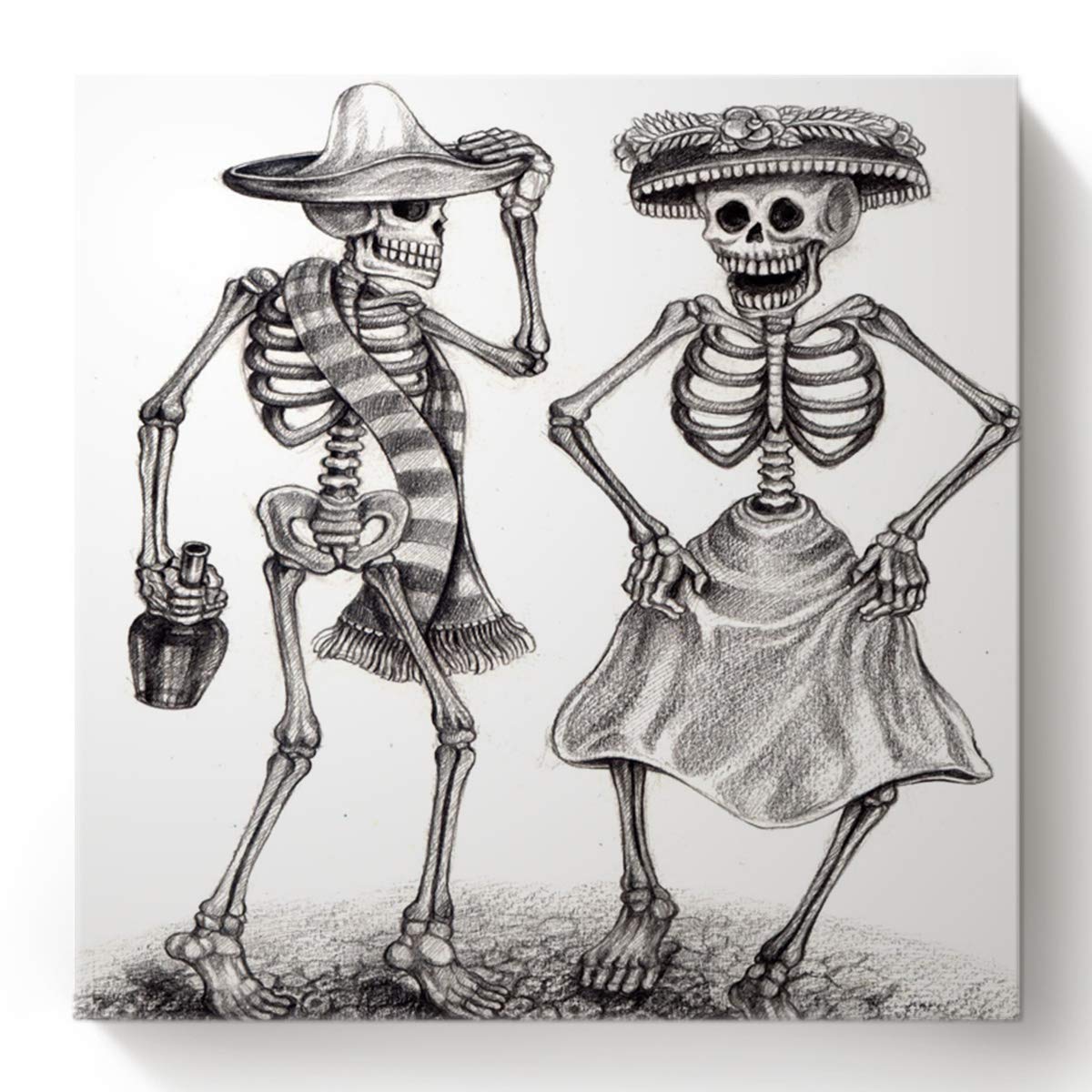 Skeleton Drawing For Kids