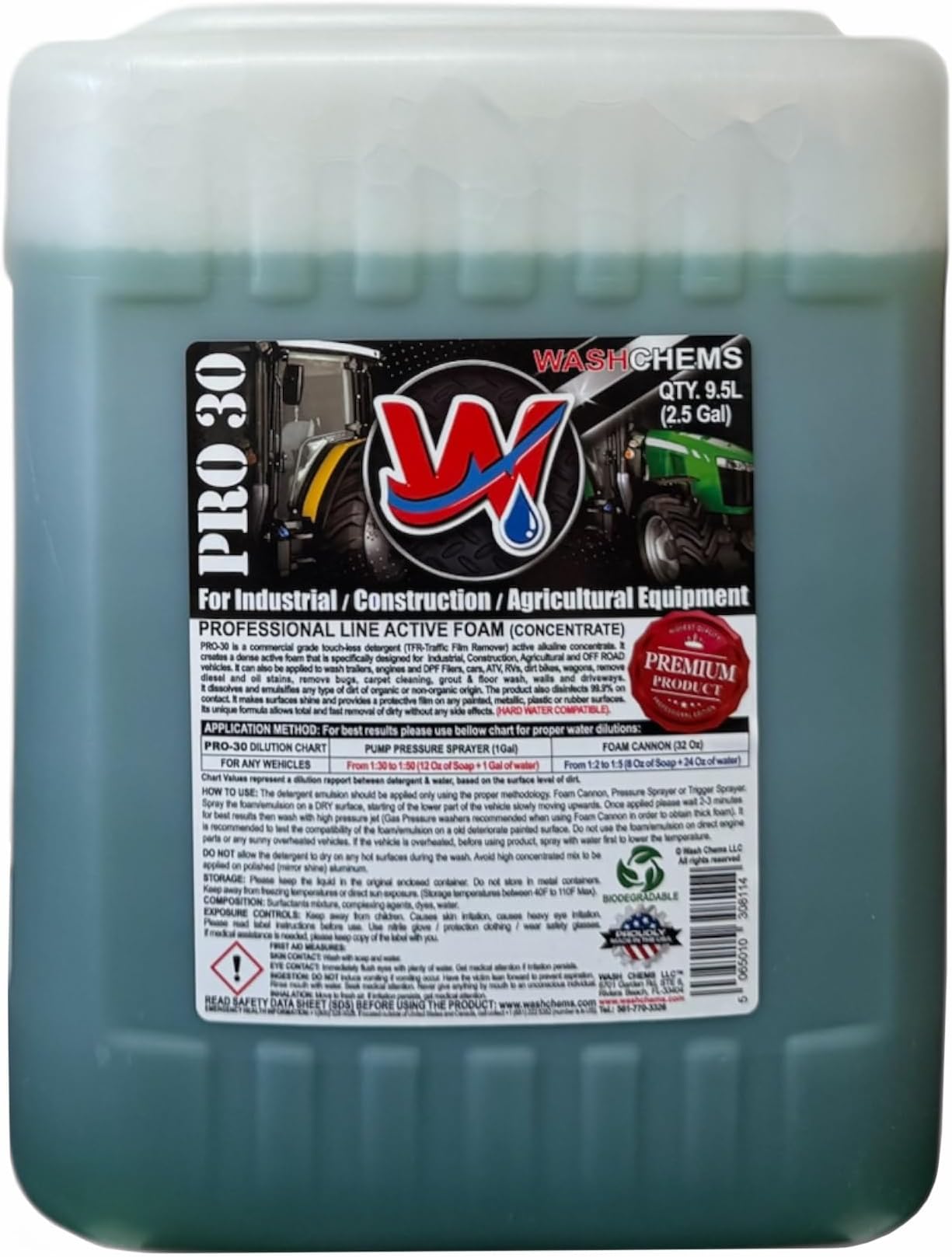 Amazon.com: Wash Chems Pro 30 Touchless Industrial Construction ...