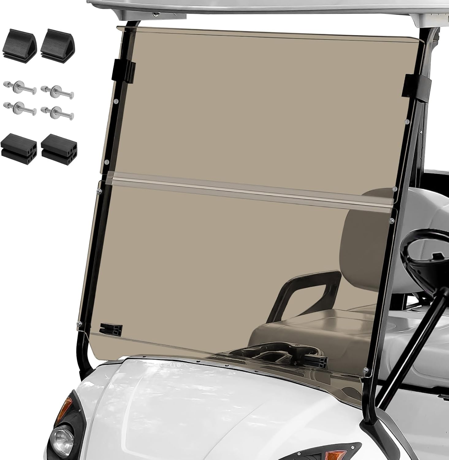 Amazon.com: RIZINKART Golf Cart Windshield for Yamaha G29,Customize 5MM ...