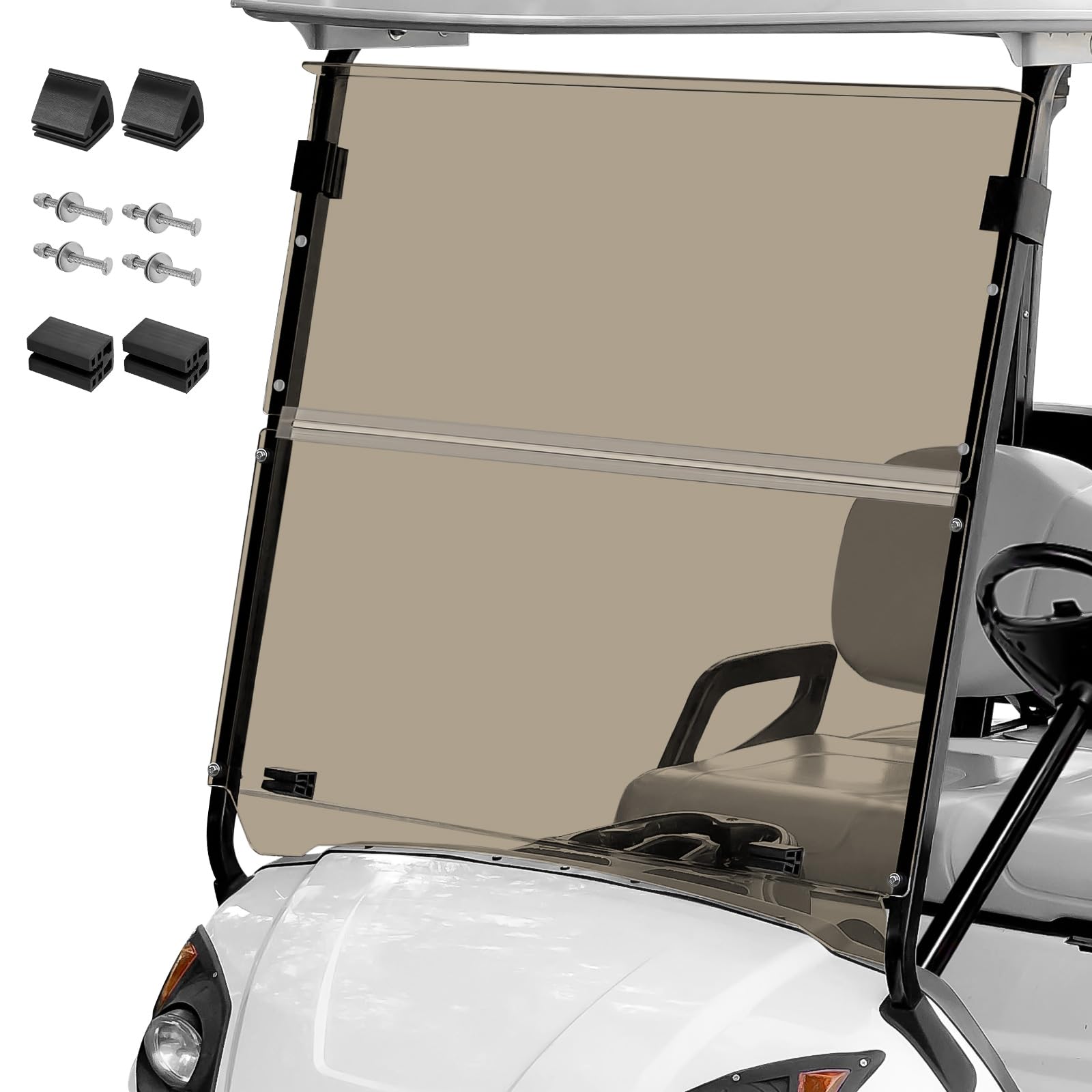 Amazon.com: RIZINKART Golf Cart Windshield for Yamaha G29,Customize 5MM ...