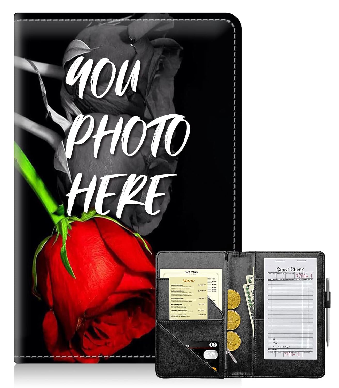 Custom Waitress Book at Noah Stretch blog