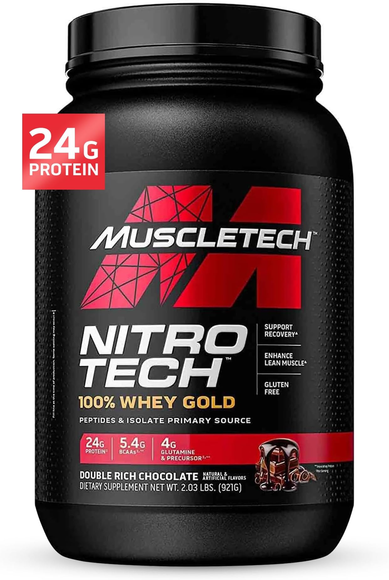 Amazon.com: Whey Protein Powder , MuscleTech Nitro-Tech Whey Gold ...