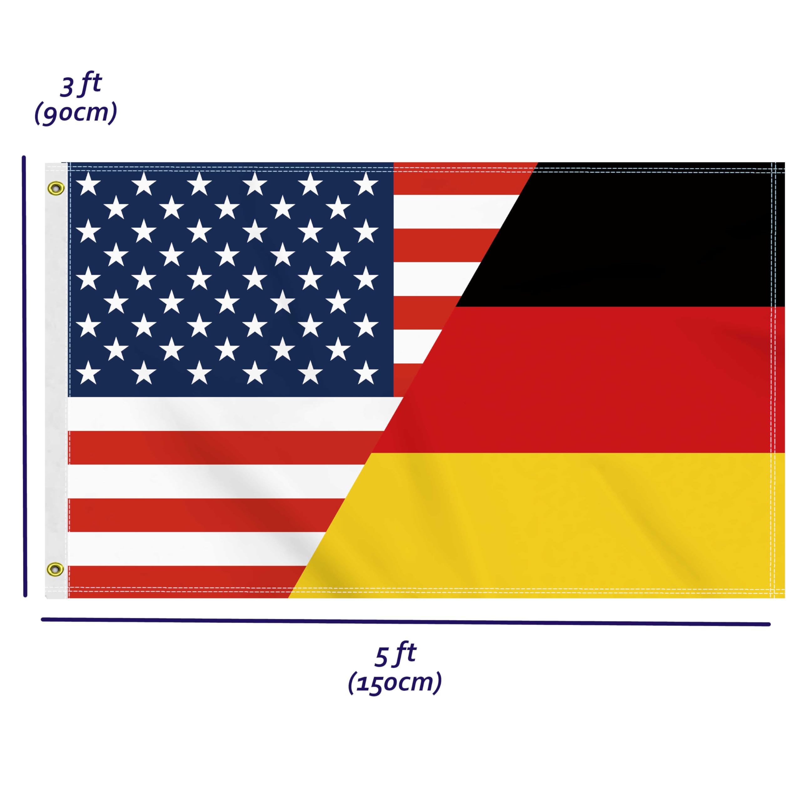 German And American Flag Images