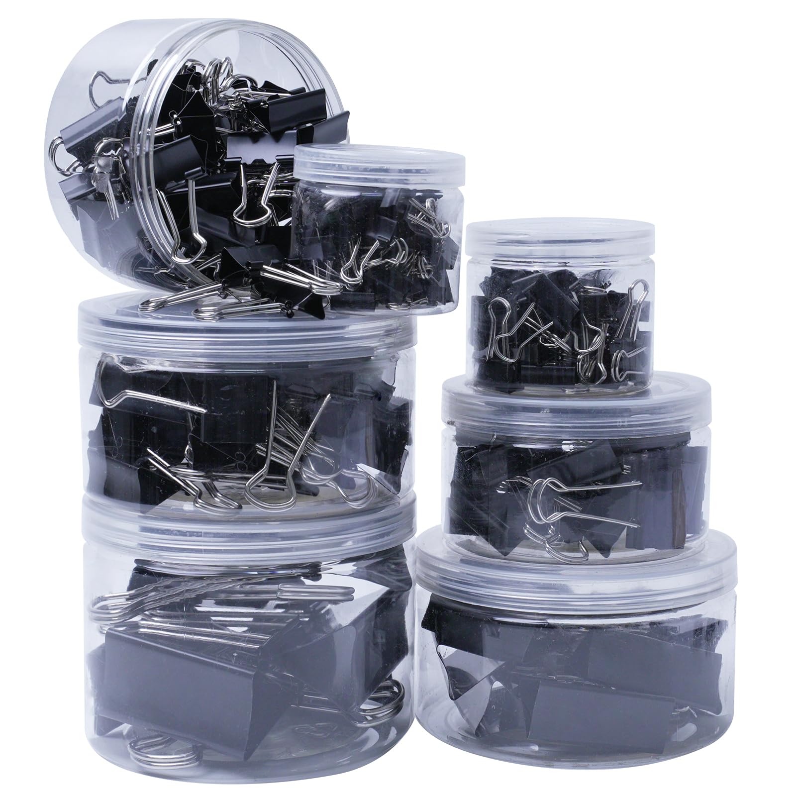 Snapklik.com : Ufmarine Binder Clips Paper Clamps Assorted Sizes For ...