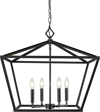 Millennium Lighting 3294-MB | Ritner Modern Four Light Steel Pendant ...