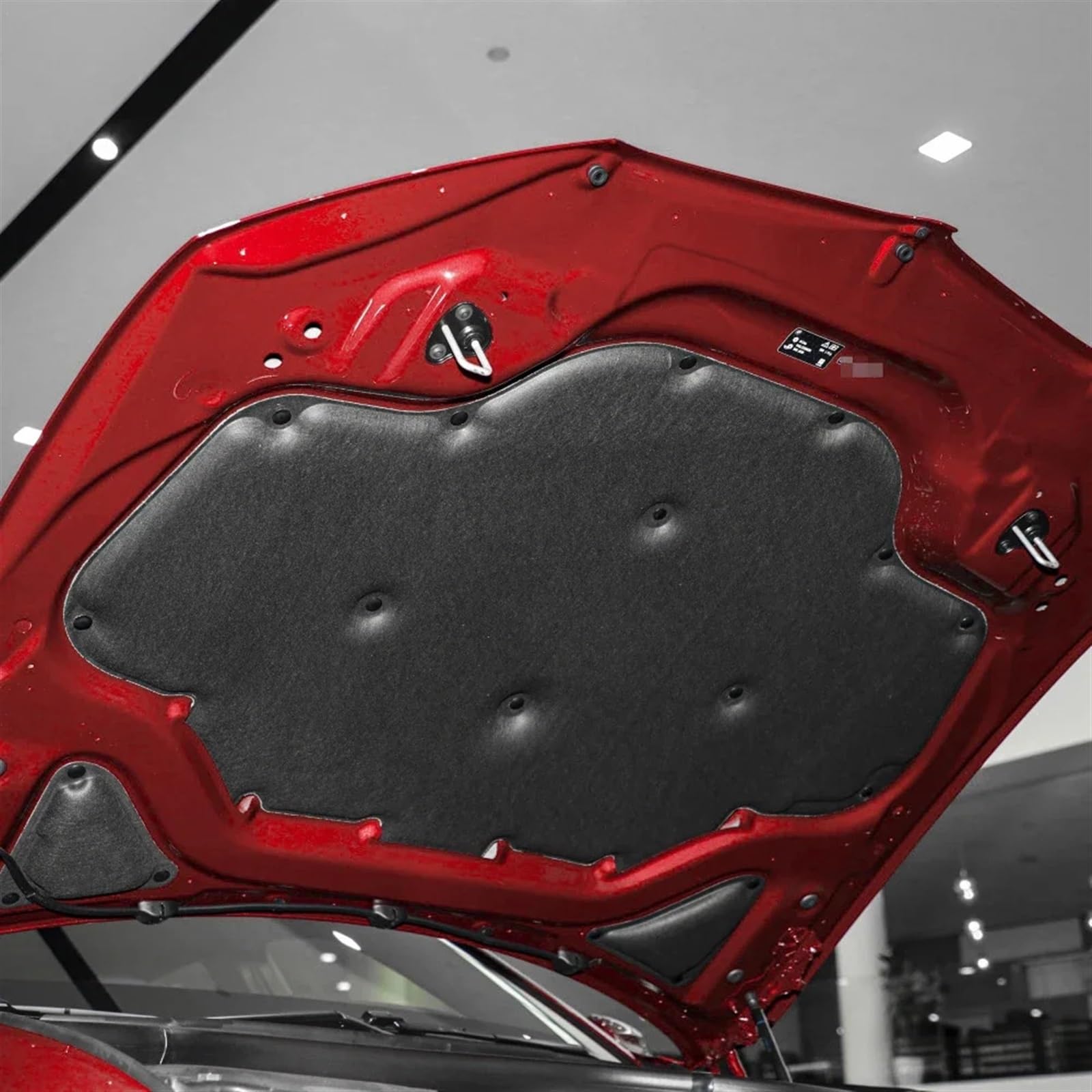 Aazon.co: Heat Sound Insulation Cotton Front Hood Engine Firewall At ...