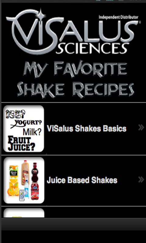 My Favorite Vi Shake Recipes - App on the Amazon Appstore