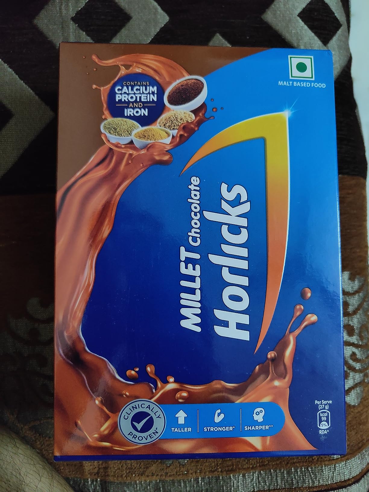 Buy Horlicks Millet Chocolate Hlx 600g BIB Online at Low Prices in ...
