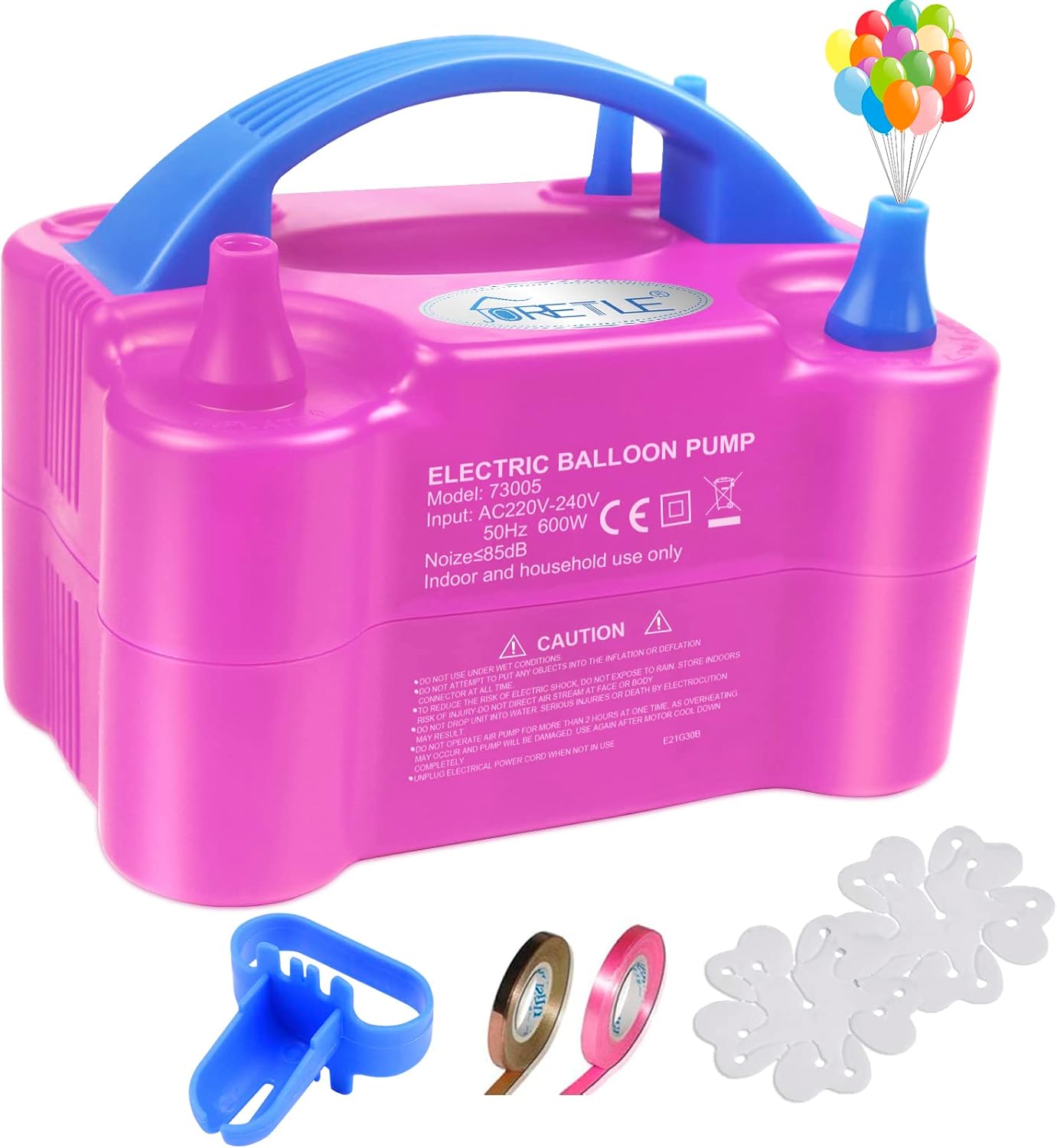 Electric Balloon Pump Portable Balloon Pump Electric Air Balloon Pump ...