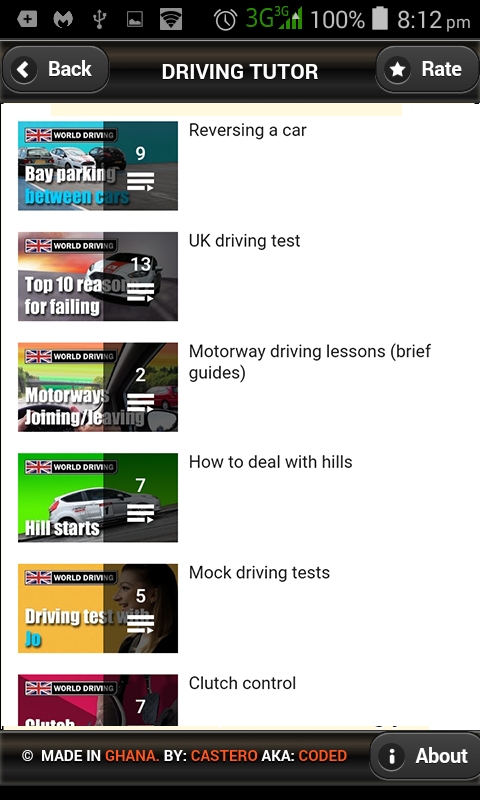 Driving Tutor:Amazon.co.uk:Appstore for Android