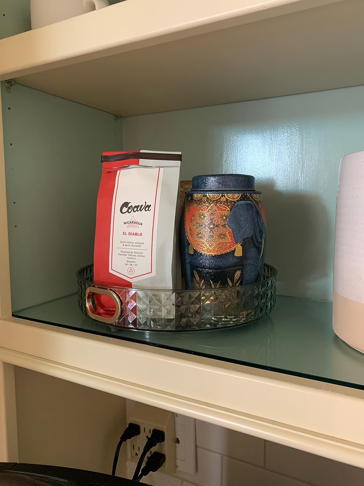 Amazon.com - Lazy Susan Organizer with Handle, 11 Inch Lazy Susan ...