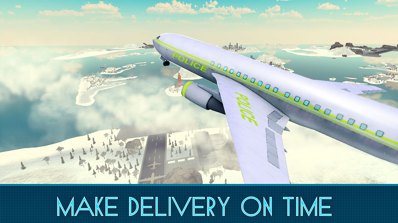 Police Plane Flight: Car Transporter Game | Aircraft Controlling ...