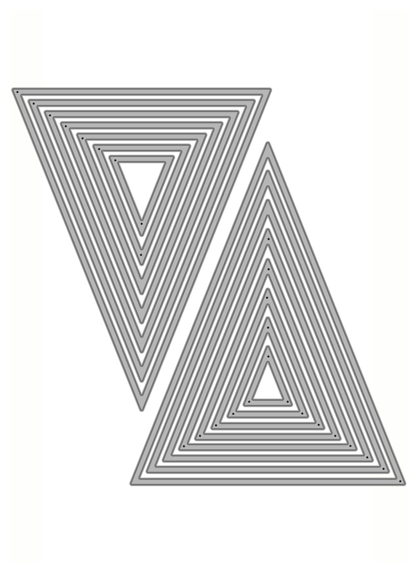 Amazon.com: Ellen Hutson, Essentials by Ellen, Essential Triangles Die ...