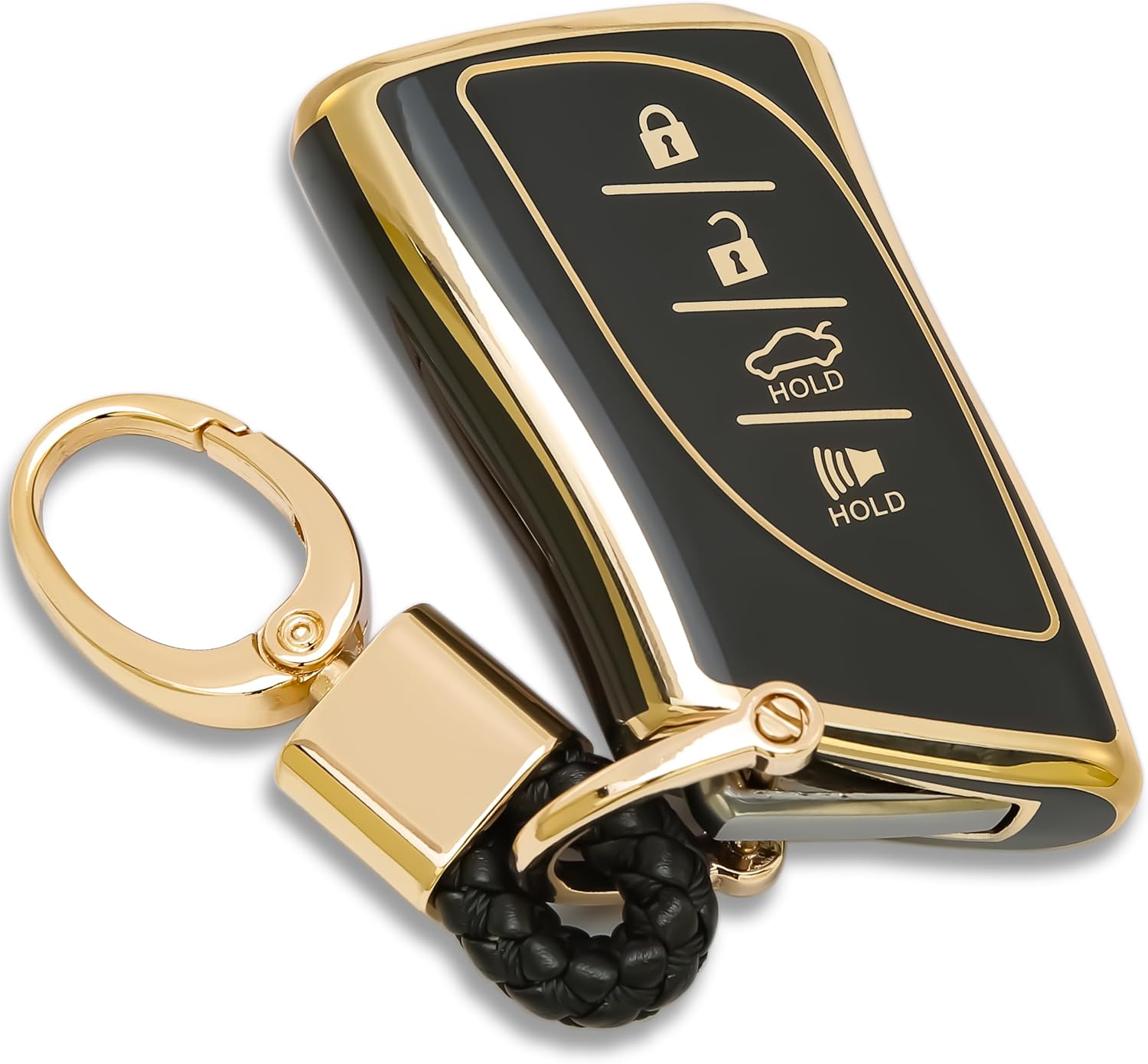Amazon.com: MFJTCWFZ keyshell fits for Lexus Key fob Cover case ...