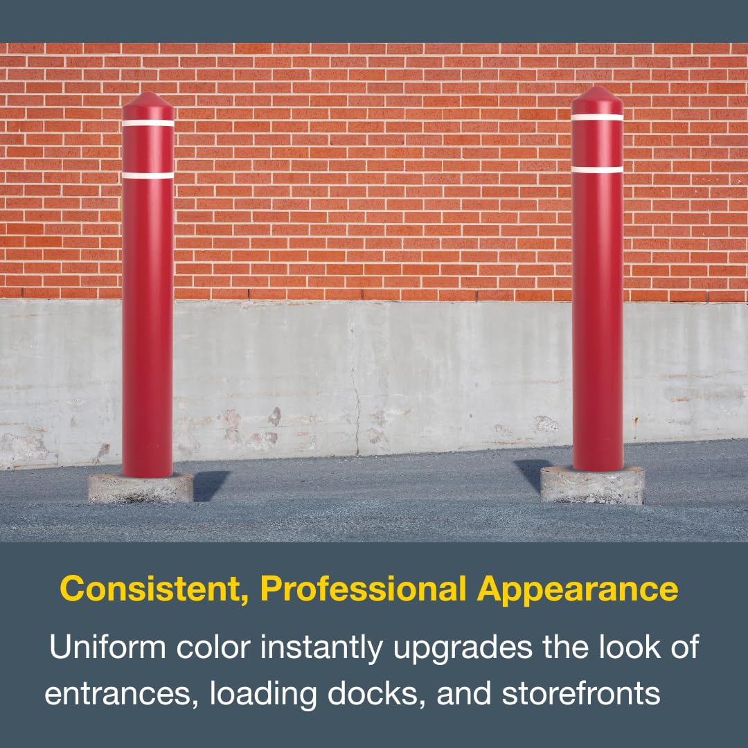 Snapklik.com : Bollard Covers For 4 Inch Poles - 56" Tall, Durable ...