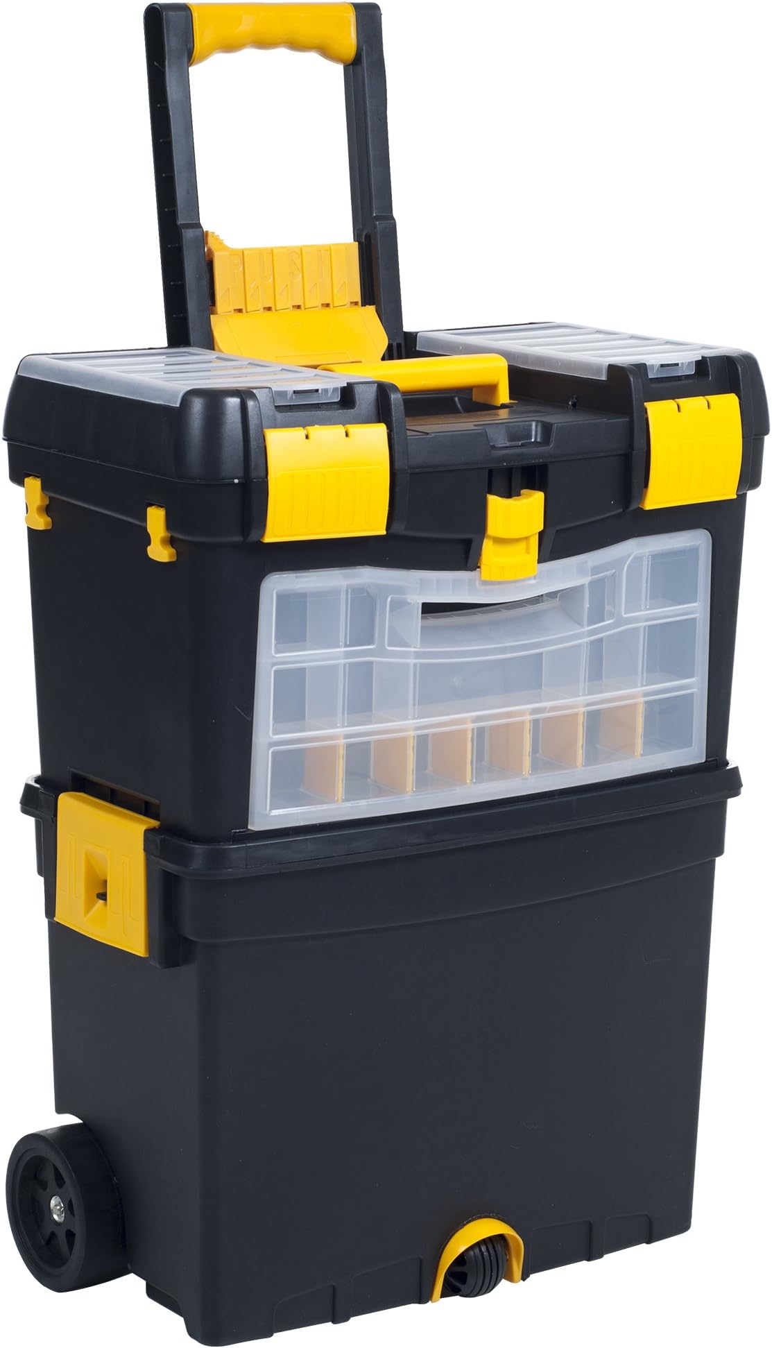 STANLEY Caja de Herramientas con Gabinete Rodante FATMAX y Repisas 4 en ...