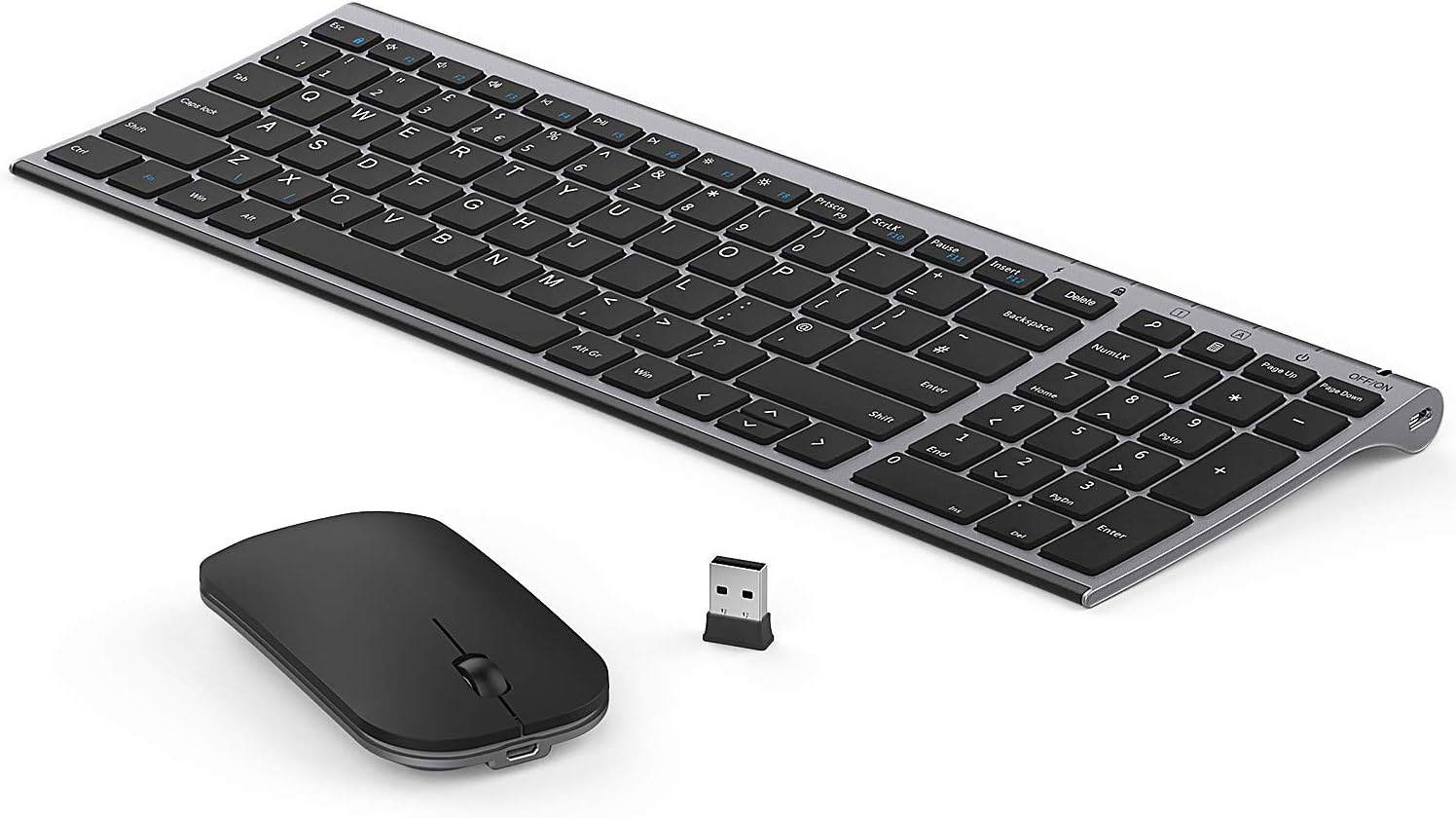 Logitech MK295 Silent Wireless Mouse & Keyboard Combo with SilentTouch ...