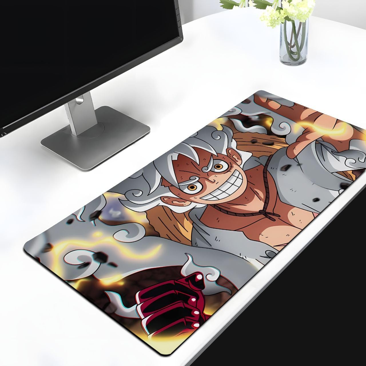 One Piece Monkey D. Luffy Anime Large Extended Mouse Pad for Laptop ...