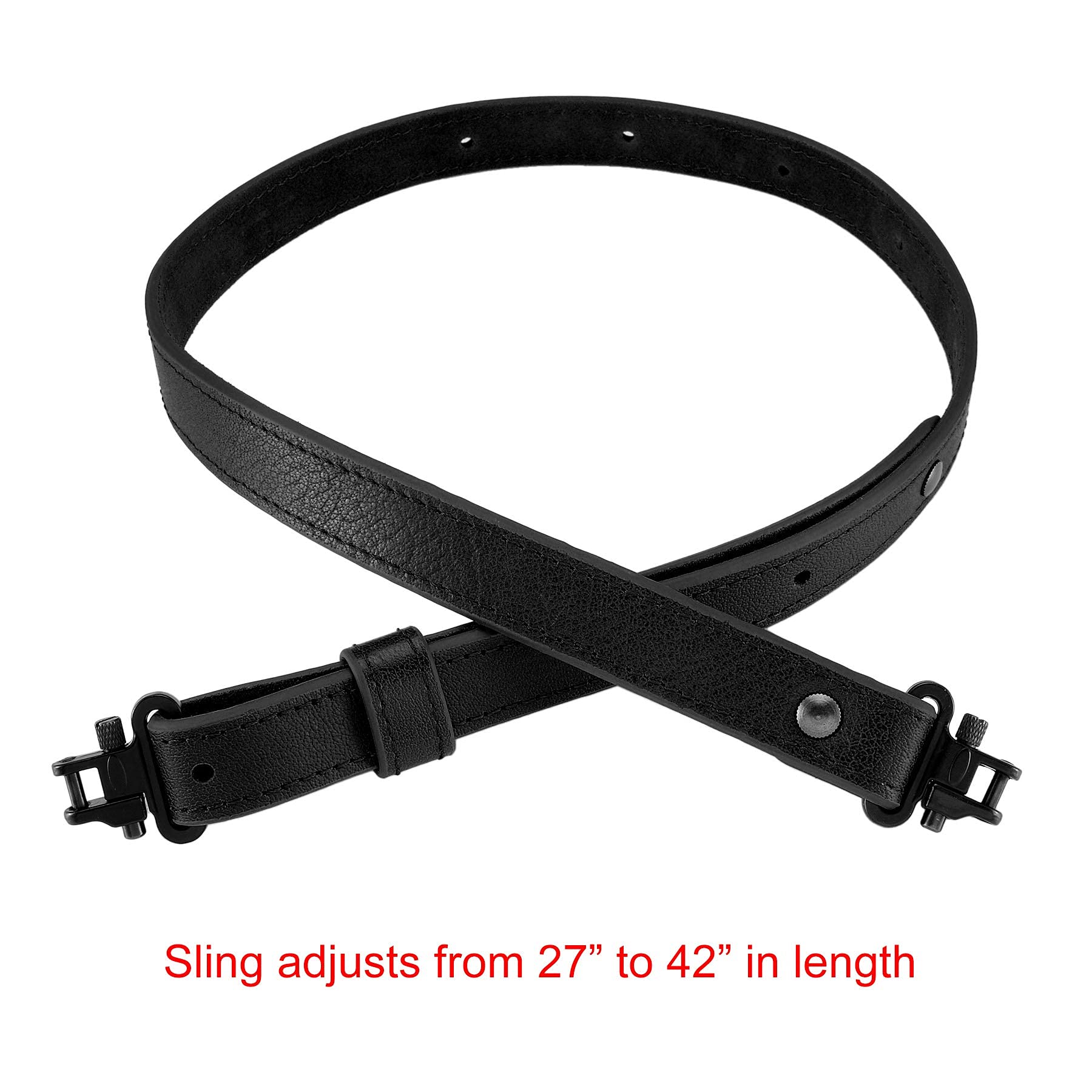 Snapklik.com : Raiseek Rifle Gun Sling Buffalo Hide Leather