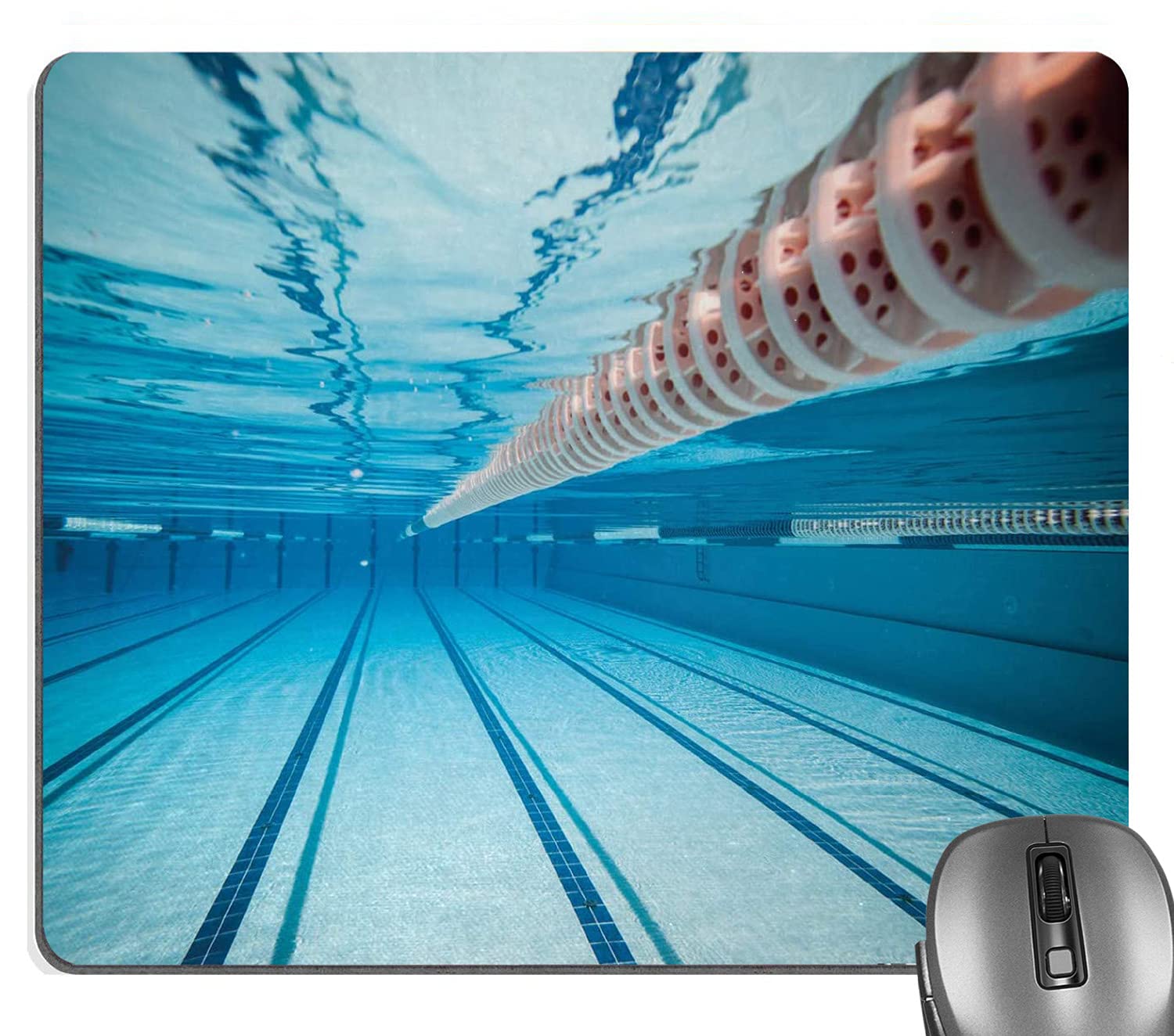 Amazon.com: knseva Sports Mouse Pad, Swimming Pool Underwater View ...