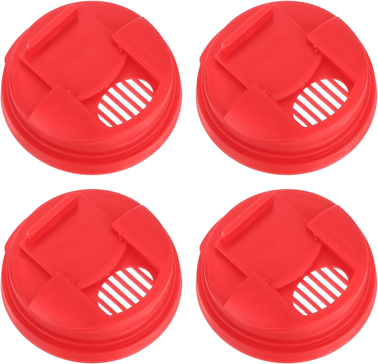 Amazon.com: uxcell Soda Can Lids, 4pcs - Plastic Can Covers, Can ...