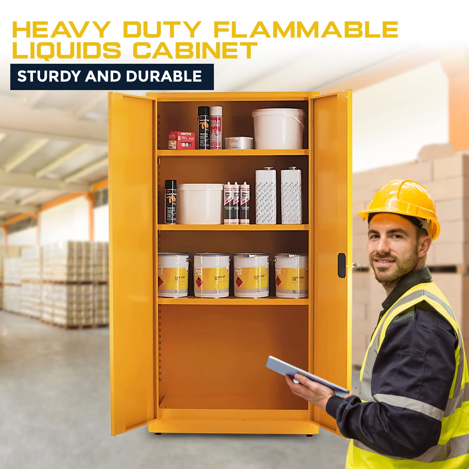 Flammable Storage Cabinet Horison Industries COSHH Cabinet - COSHH ...