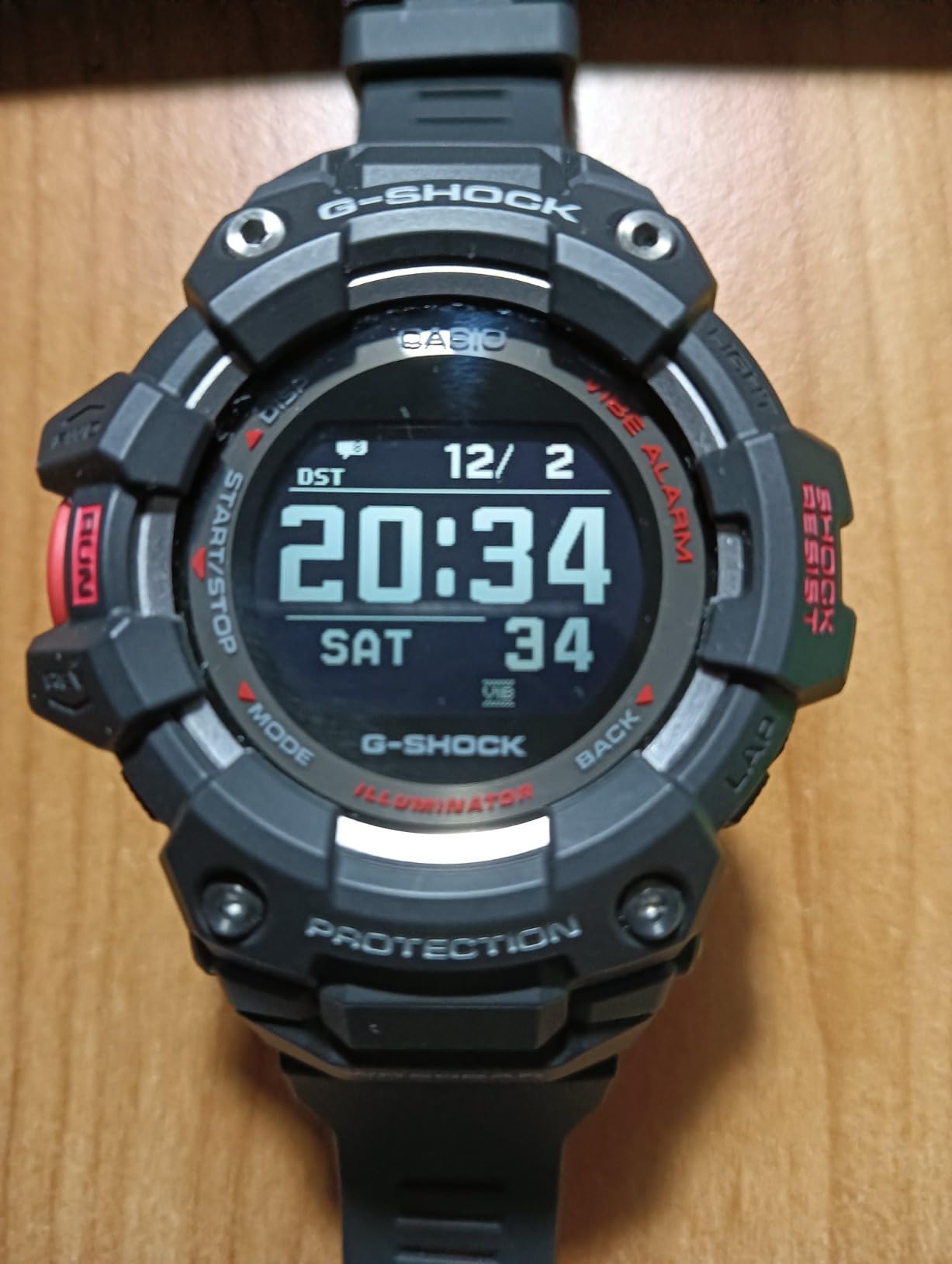 G-SHOCK GBD100-1D Mens Black Digital Watch with Black Band : Amazon.com ...