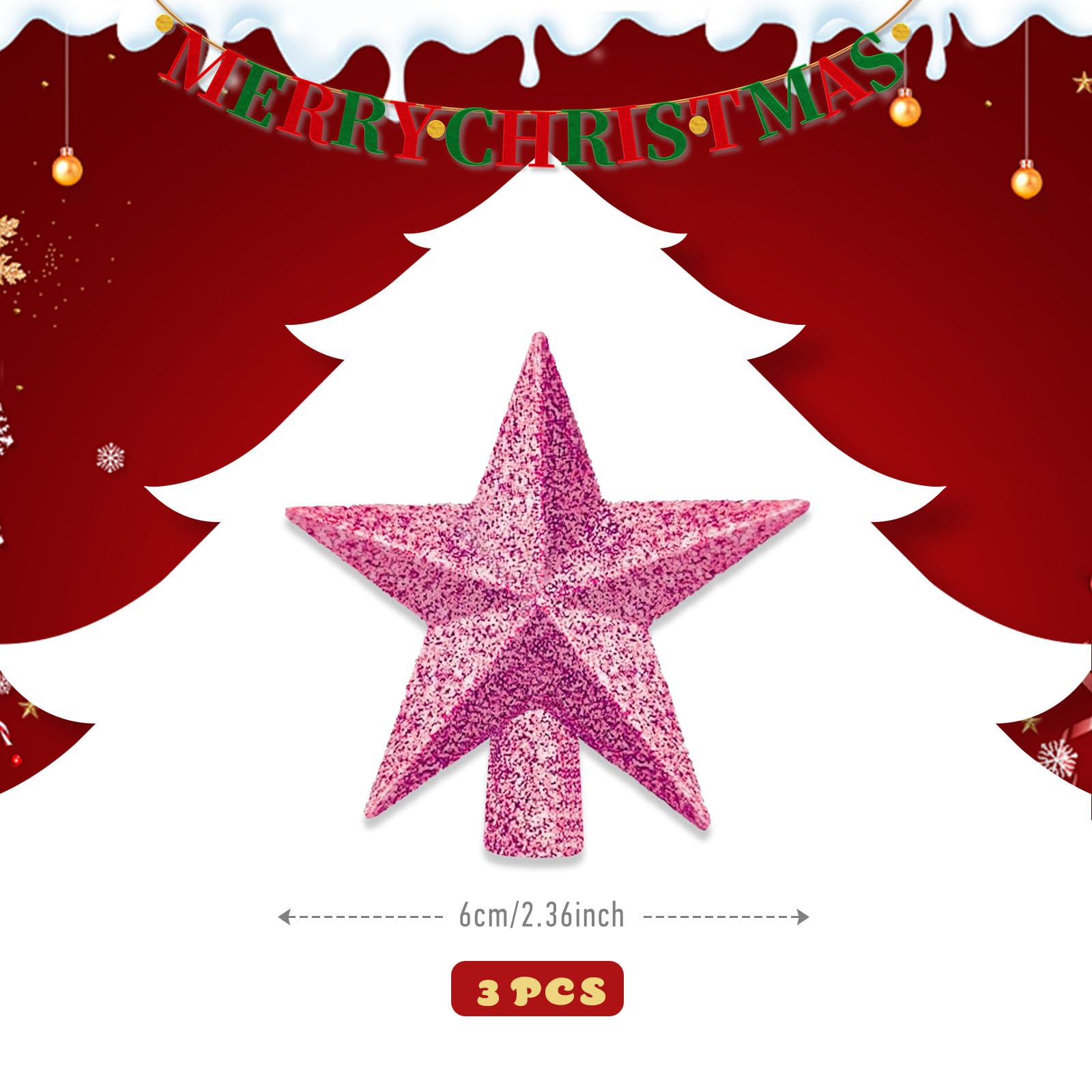 Star Topper For Artificial Tree Mini Star Tree Topper | Old World ...